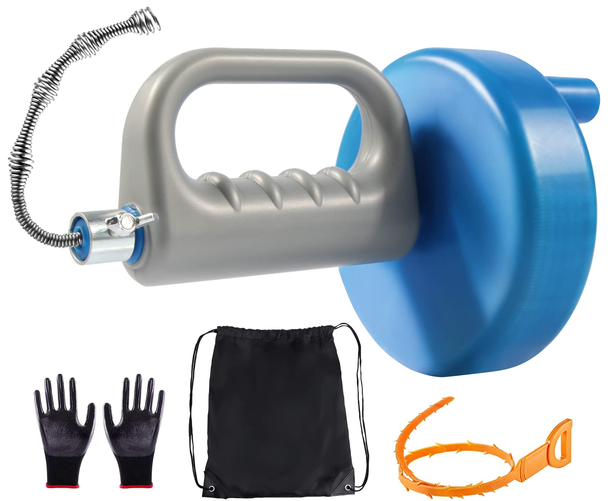 Drain Unblocker Wire Tools 12 M*5mm Professional Kitchen Sink Unblocker ...