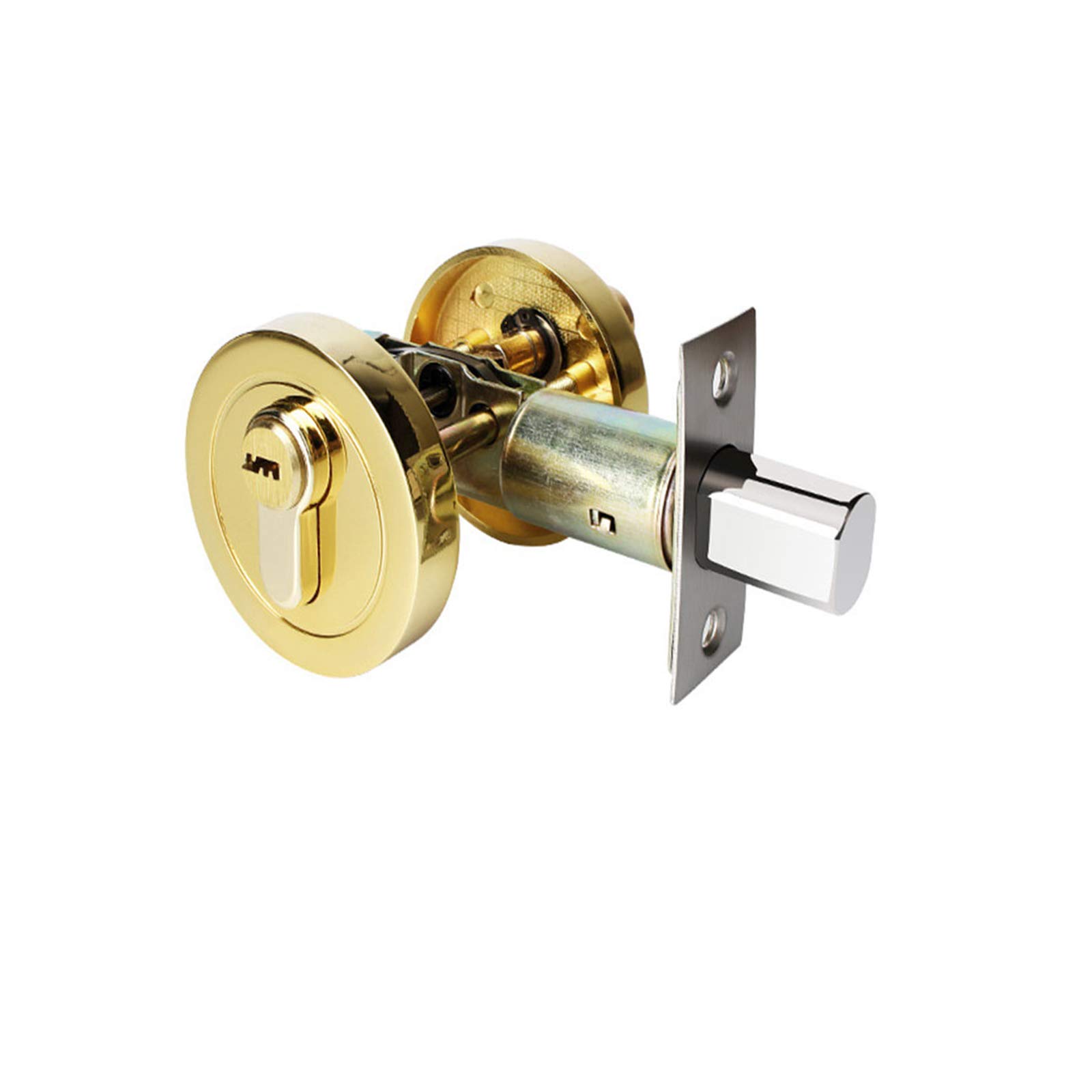 Home Door Single Cylinder Security Lock Deadbolt Zinc Alloy Safe ...