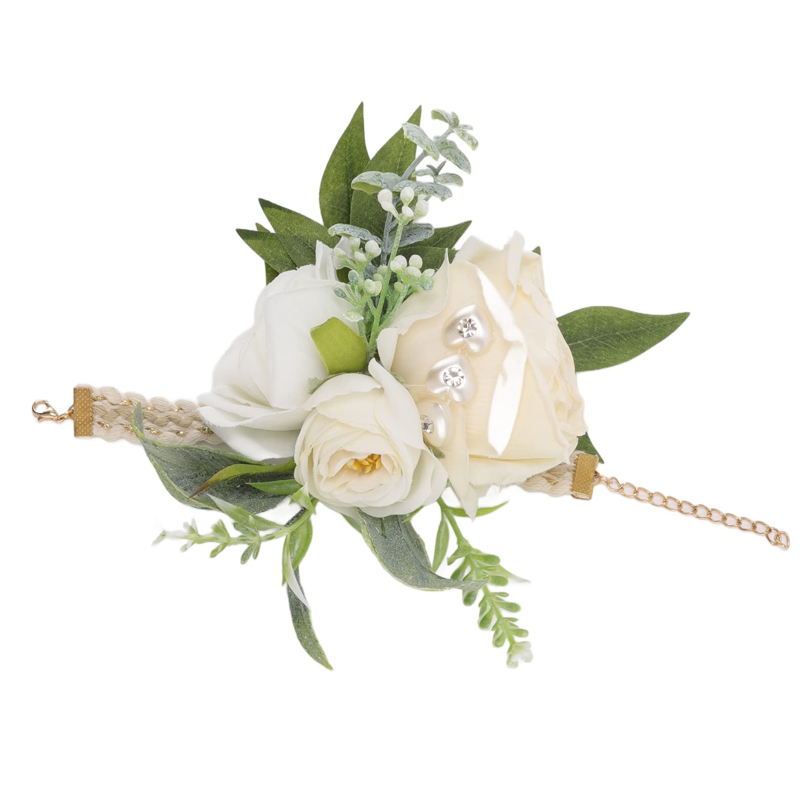 BuyWeek Wrist Corsages, Wedding Wristlet Corsage Bracelets Bride Wrist ...