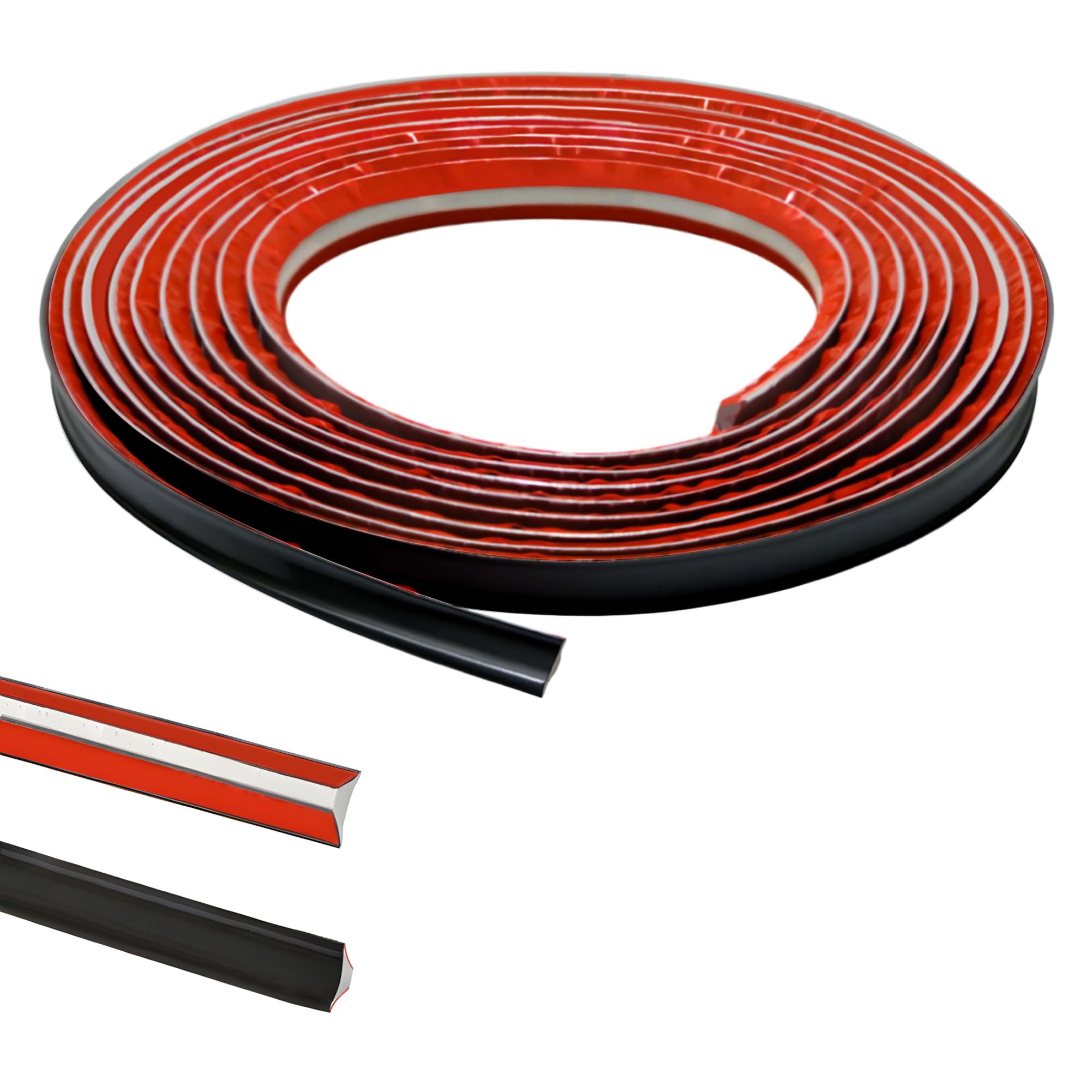 Black PVC Quadrant Trim,Skirting Board,Moulding Trim,Plastic Wall ...