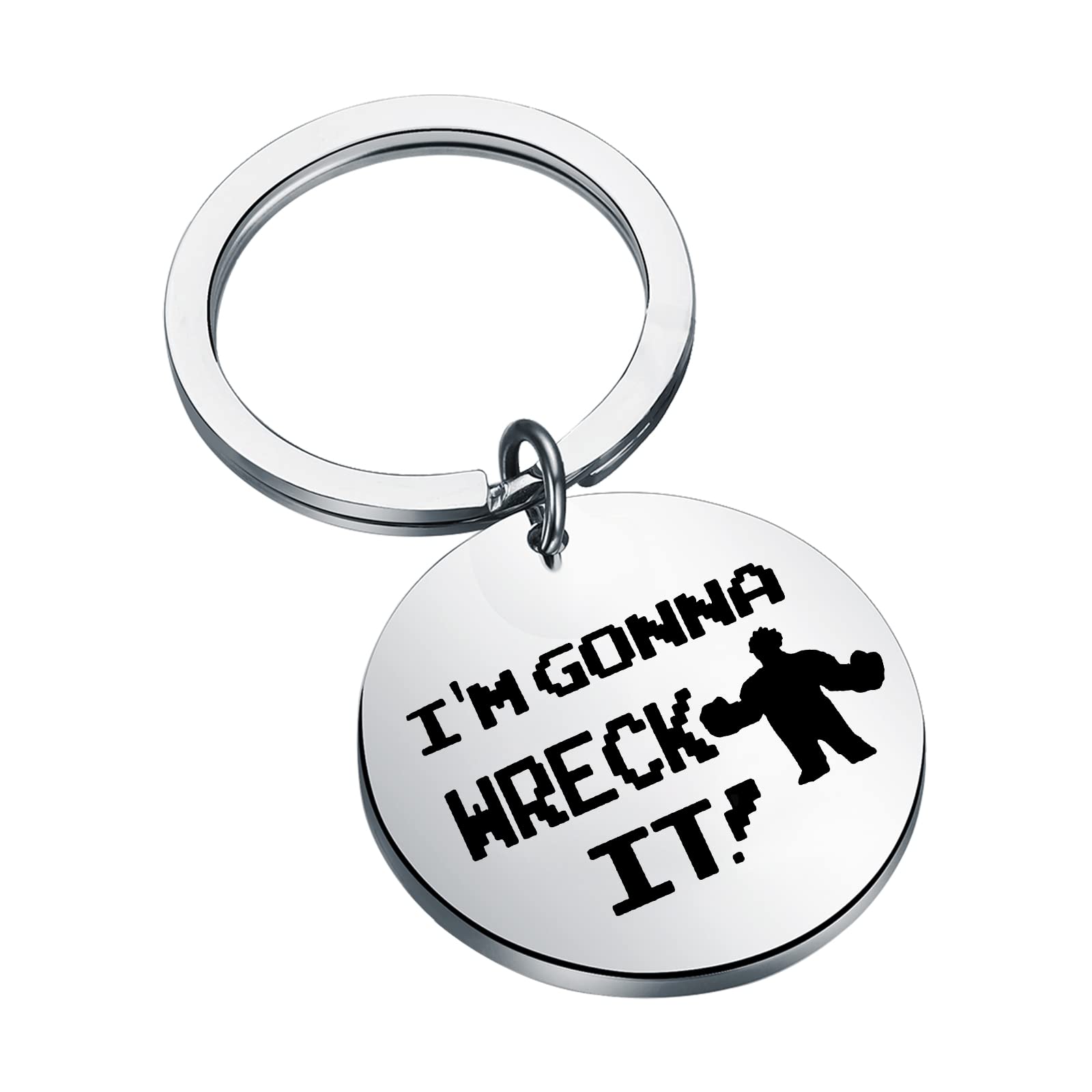 KEYCHIN Ralph Movie Keychain Ralph And Vanellope Fans Gift I'm Gonna ...