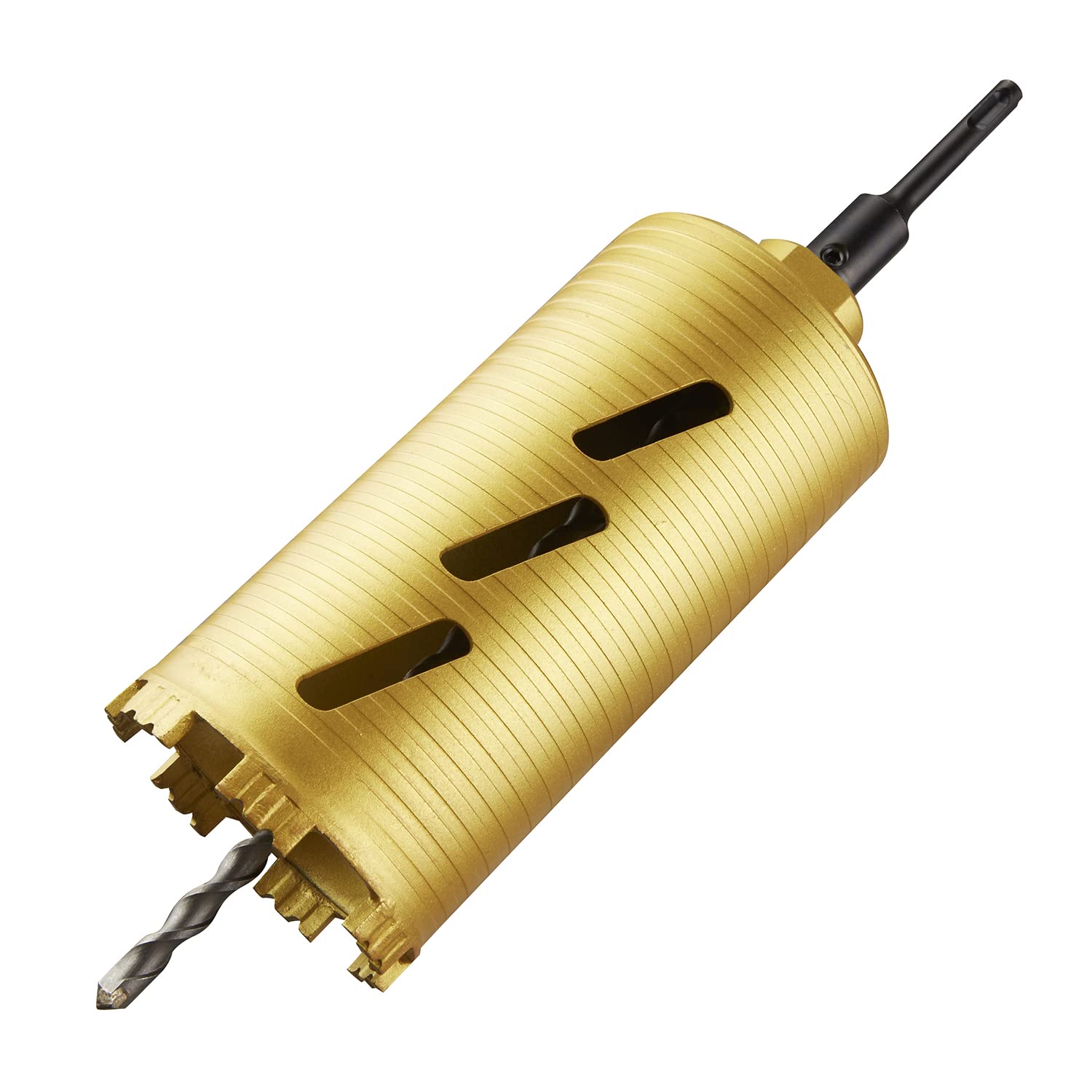 KATSU Diamond Core Drill Bit Φ 102 x 180mm with SDS Adapter and Pilot ...