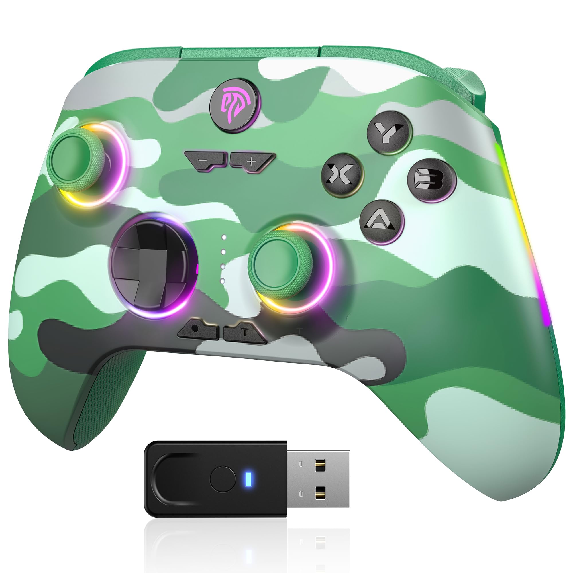 EasySMX X15 Wireless PC Controller with Hall Triggers, Hall Joysticks ...