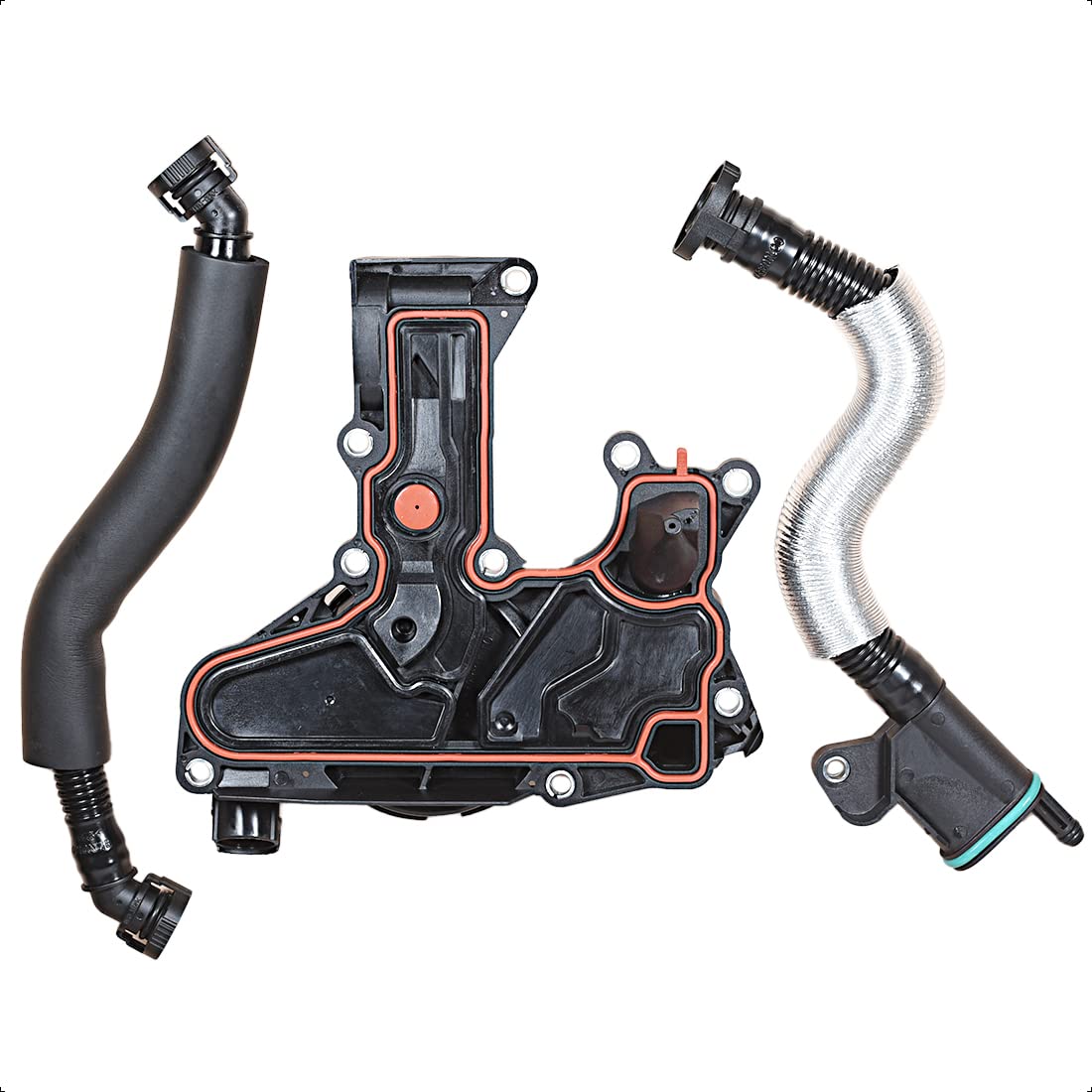 LoreenCar PCV Valve Oil Separator Fit for Audi A3 A4 A5 TT 06H103495