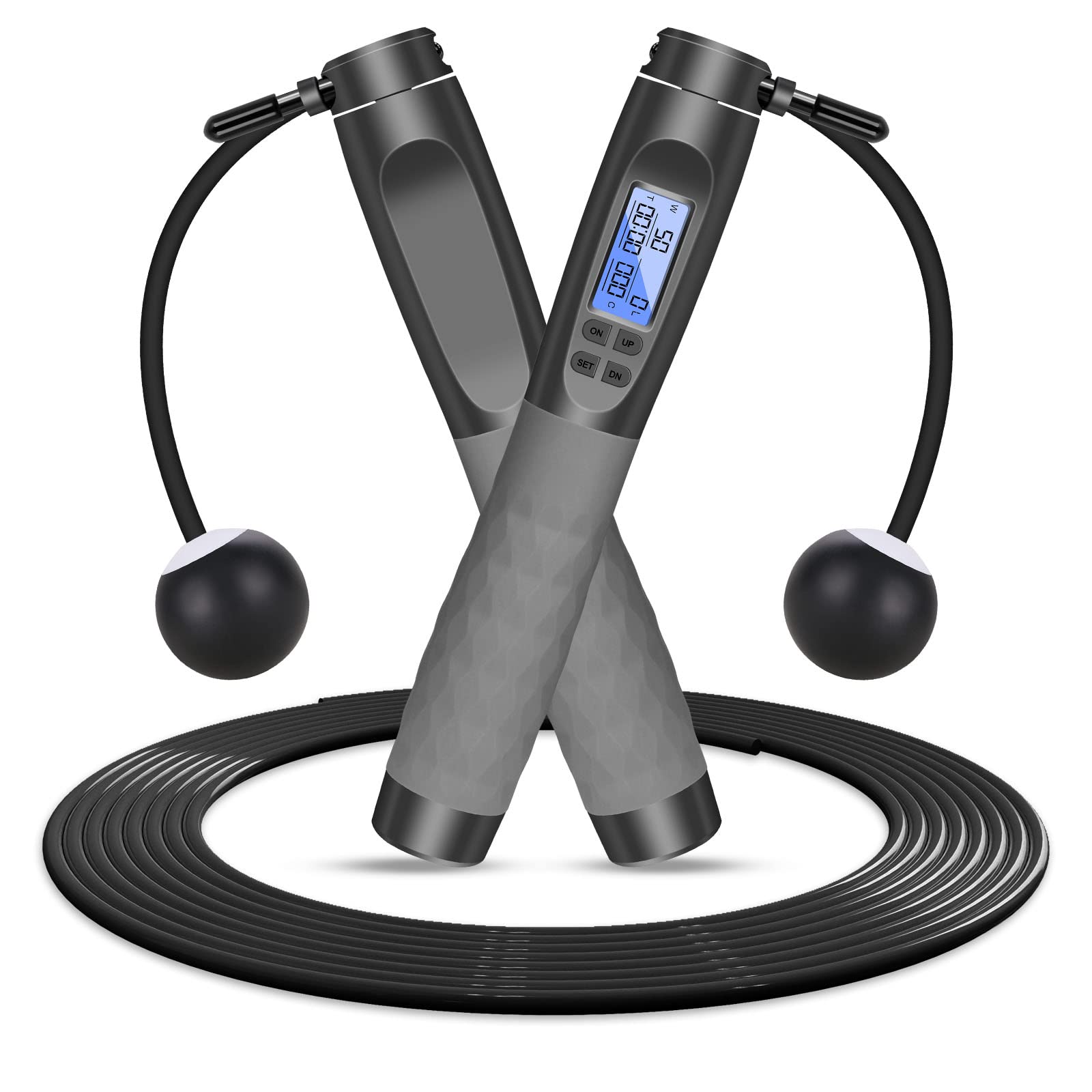 Dual-purpose Skipping Rope Electronic Counter Skipping Rope, Sports ...