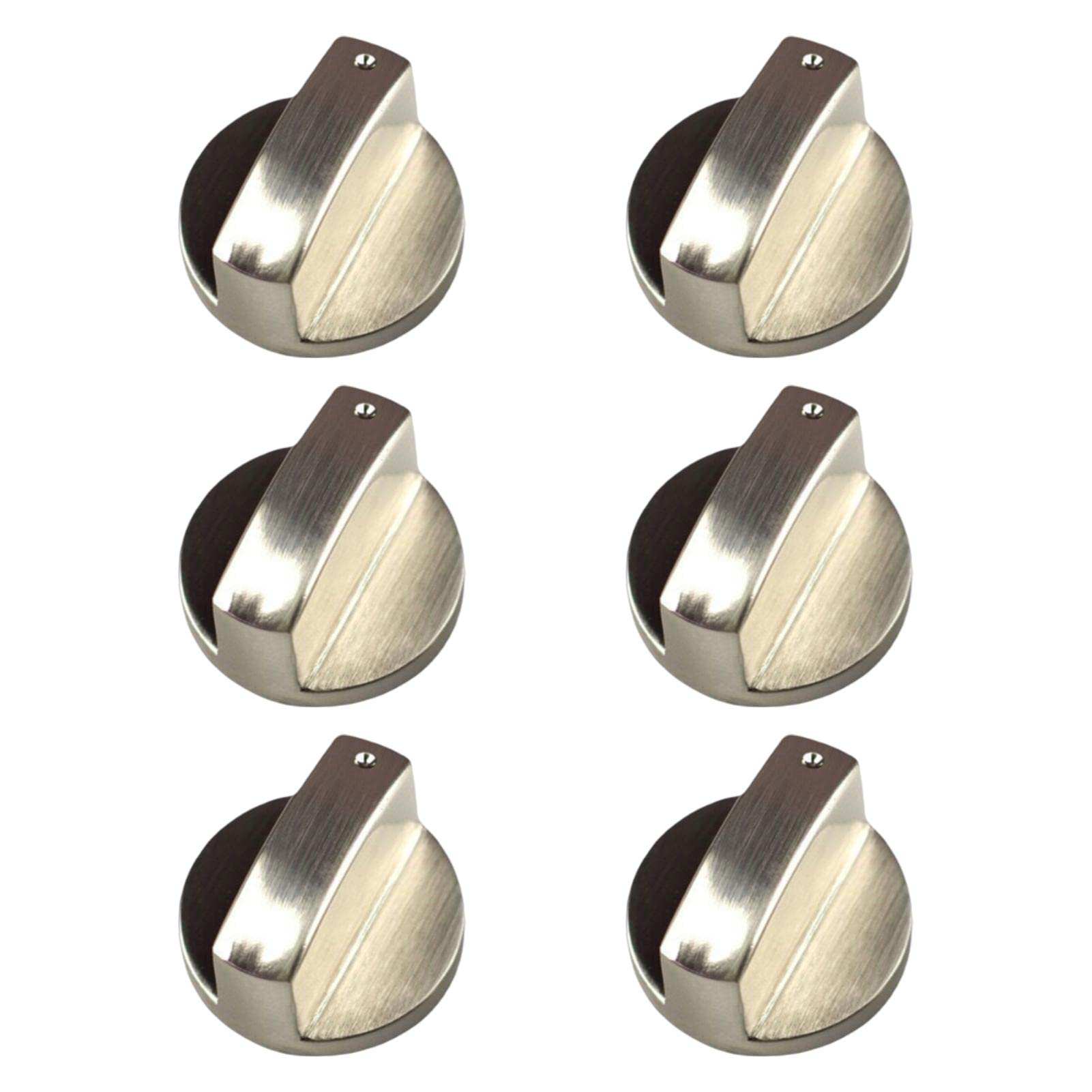 QOTSTEOS 6pcs Gas Hob Knobs, Oven Cooking Surface Switch Buttons ...