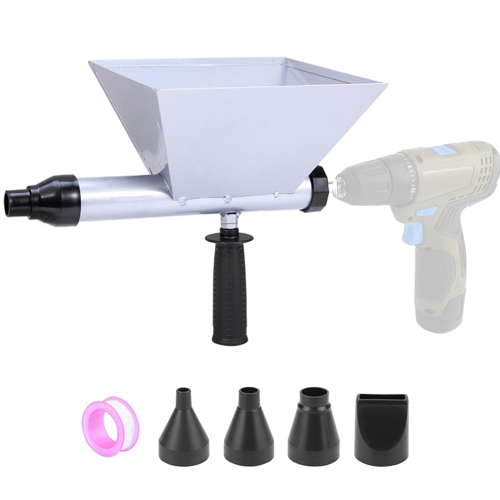 Mortar Grout Gun, Large Size Metal Mortar Gun for Pointing Cement ...