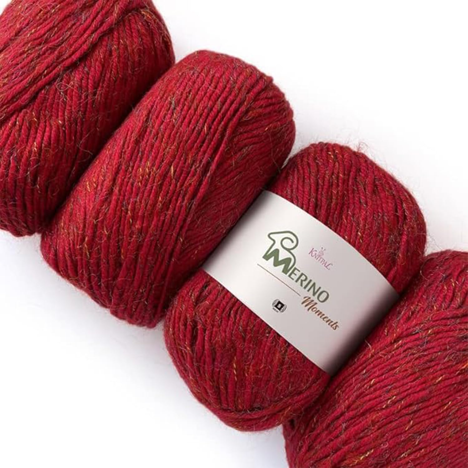 Merino-Moments Extra Soft Knitting and Crochet Merino Woolen Multi ...