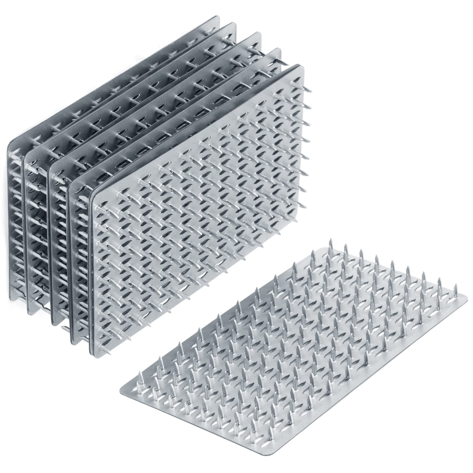 TSSS 10 PCS 220 x135 mm Pronged Truss Plate Flat Mending Plates Repair ...