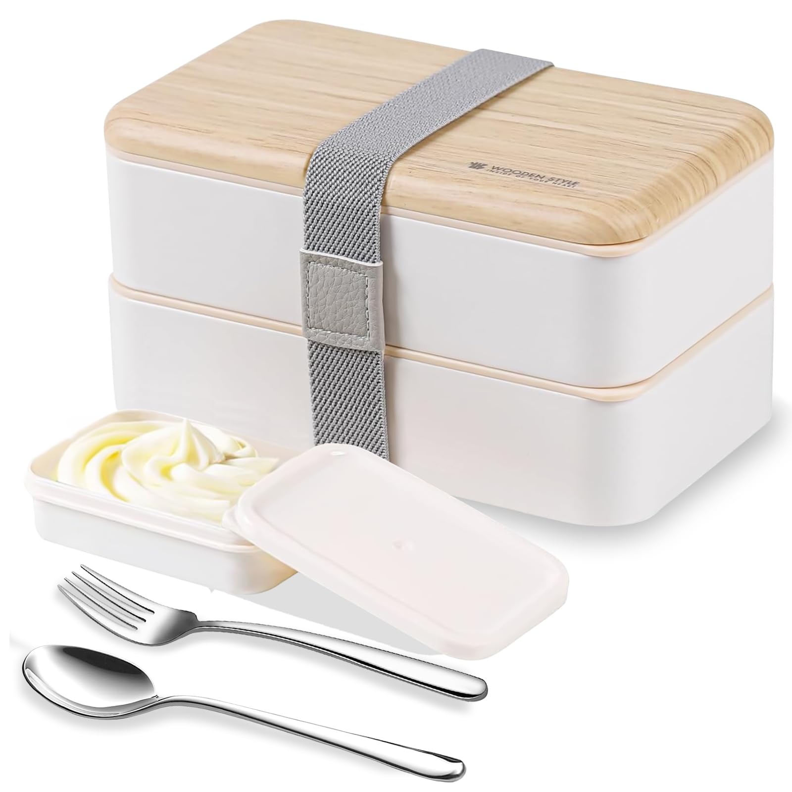 Original Bento Box Lunch Boxes Container Bundle Divider Japanese style ...