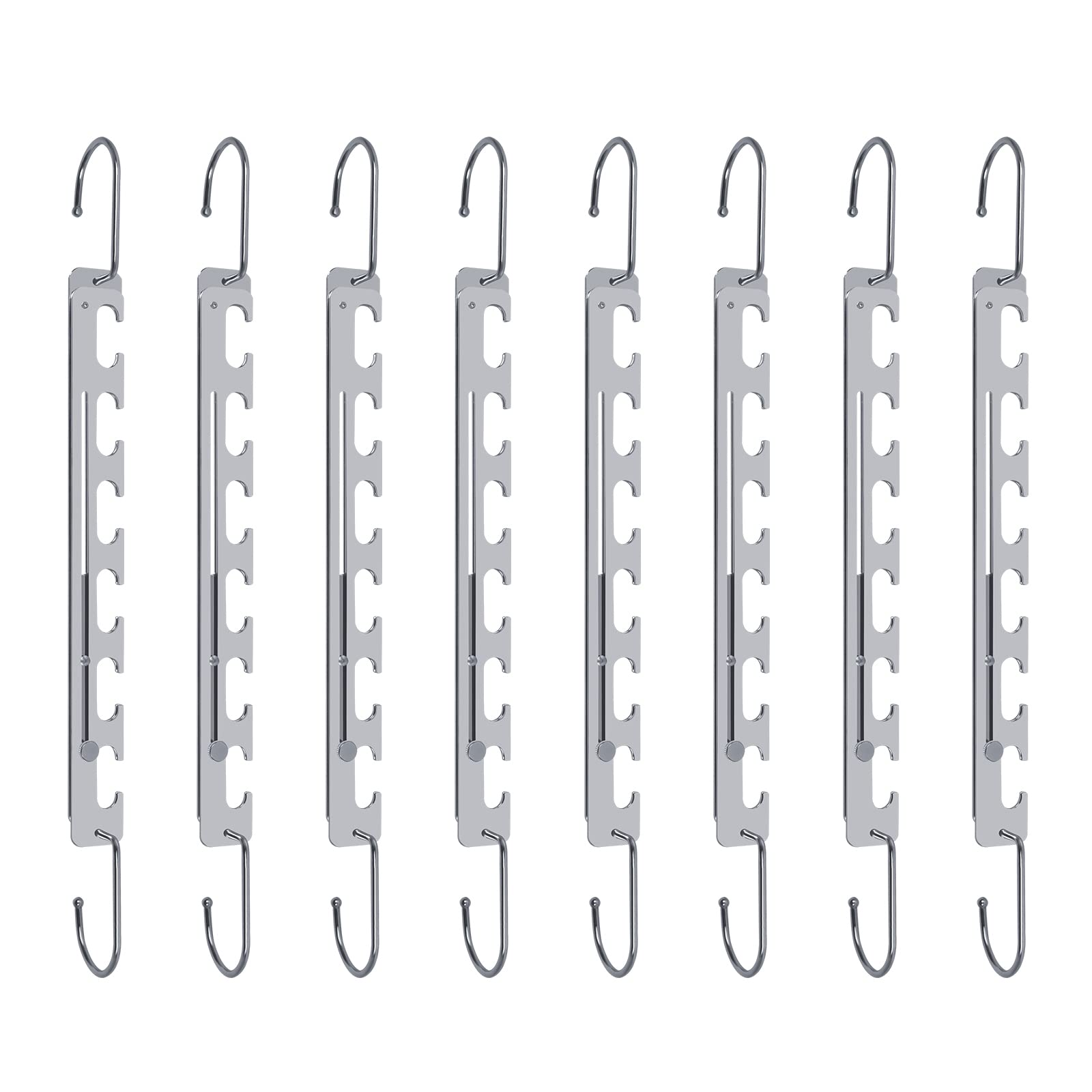 Sindax Space Saving Hangers, 12-17" Expandable Hangers for Clothes ...