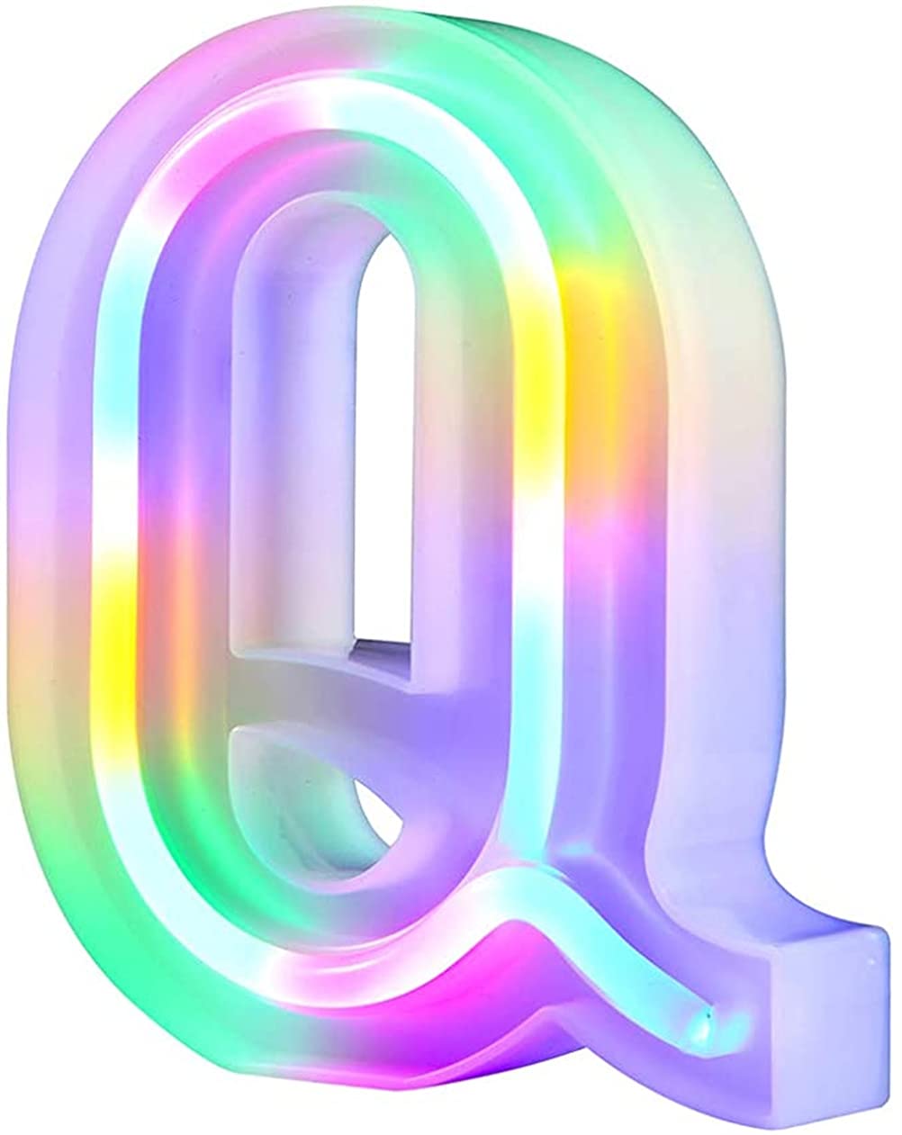 Light Up LED Letters Lights,Neon Letters Night Lights for Wall ...