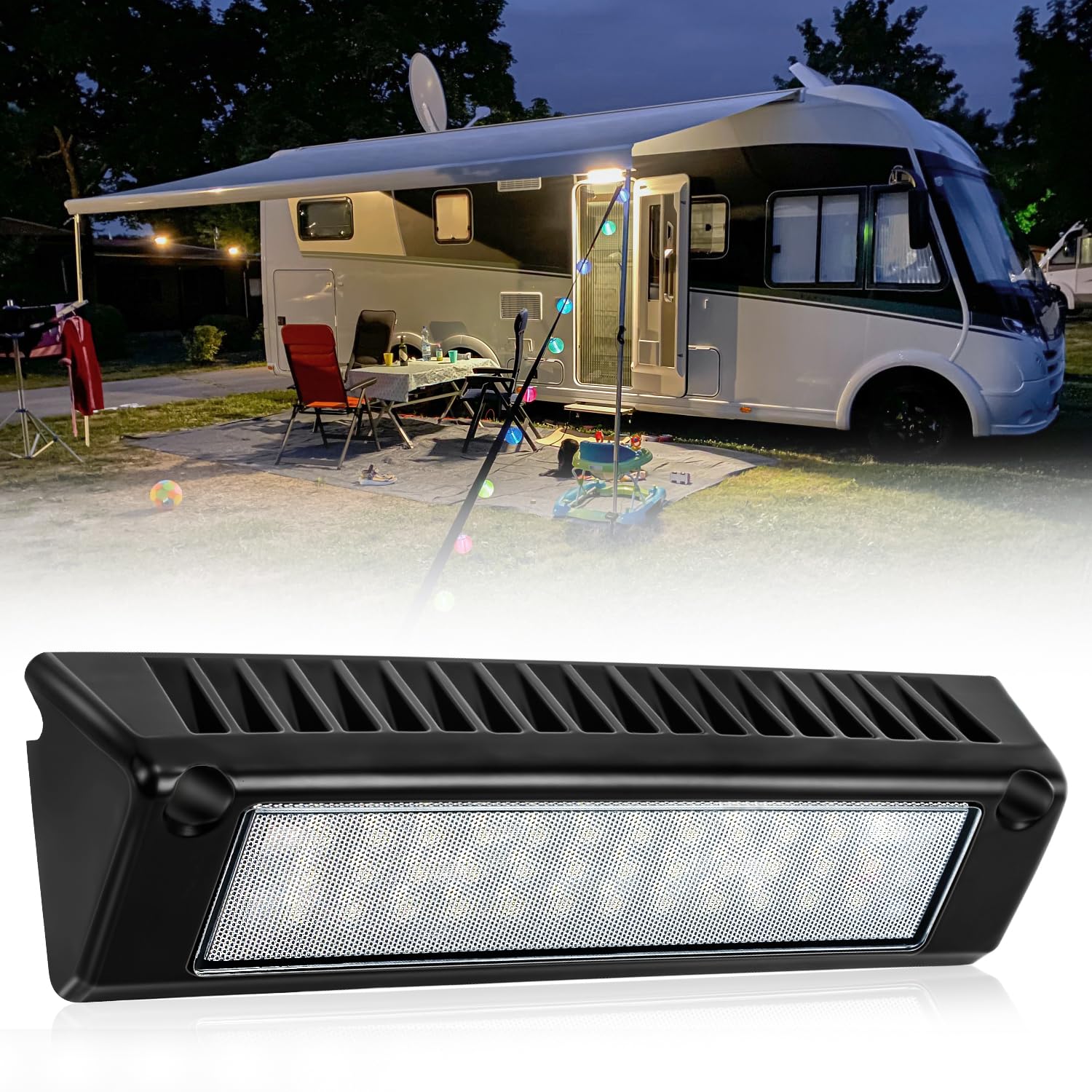SUPAREE 12V LED Lights Campervan LED Caravan Light Exterior Motorhome ...