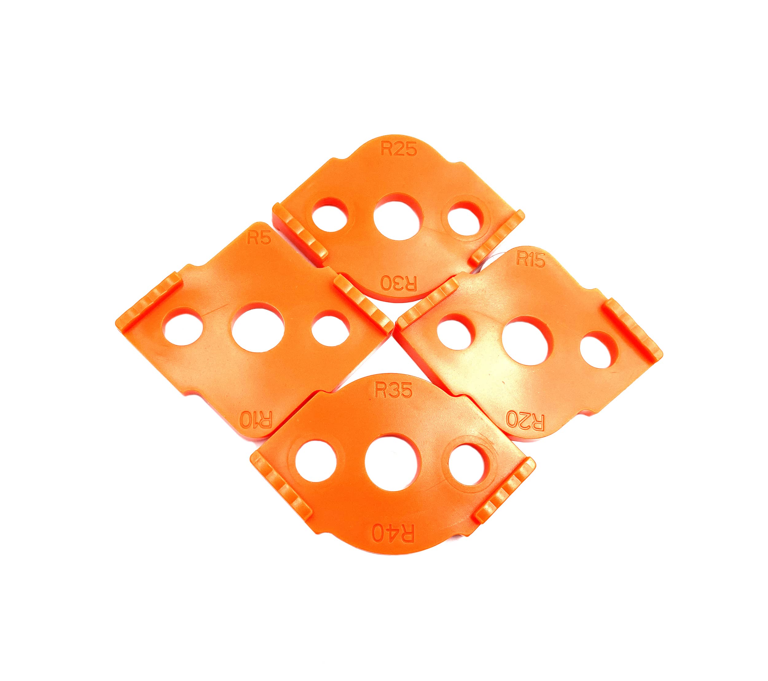 4Pcs Corner Radius Routing Templates,Radius Quick Jig Router Templates ...