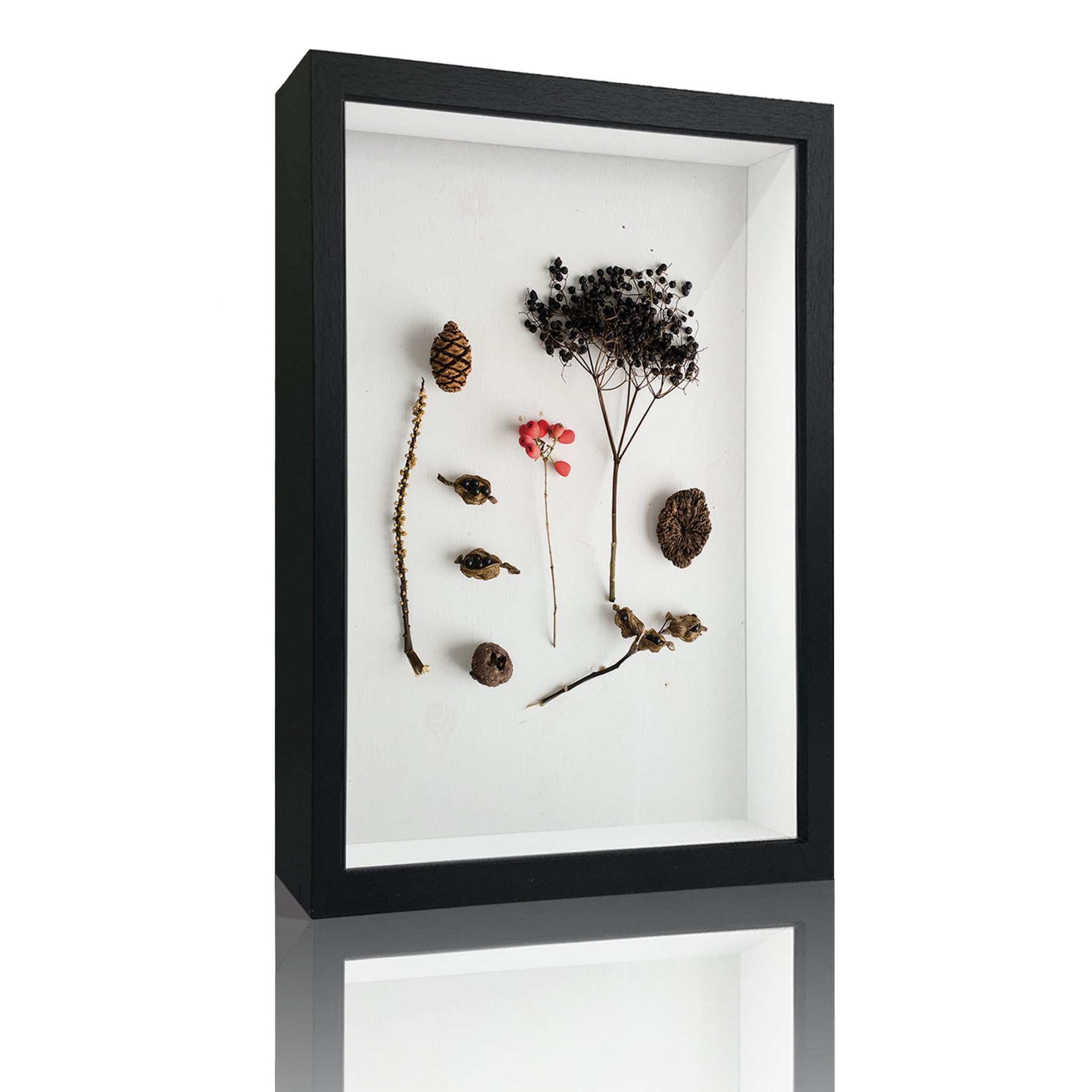 VUVUZULA Shadow Box Frame 11x14 Inch Deep Box Frames for Crafts 3D Deep ...