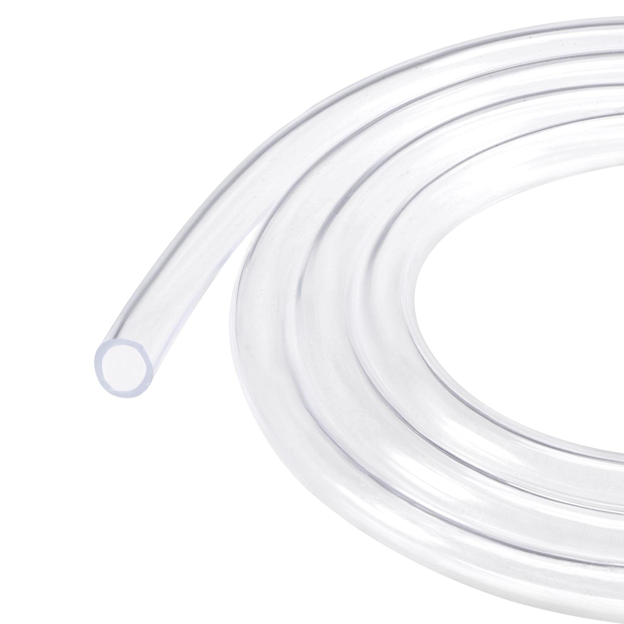 sourcing map PVC Clear Hose Vinyl Tubing 11.5mm ID 15.5mm OD 10ft ...