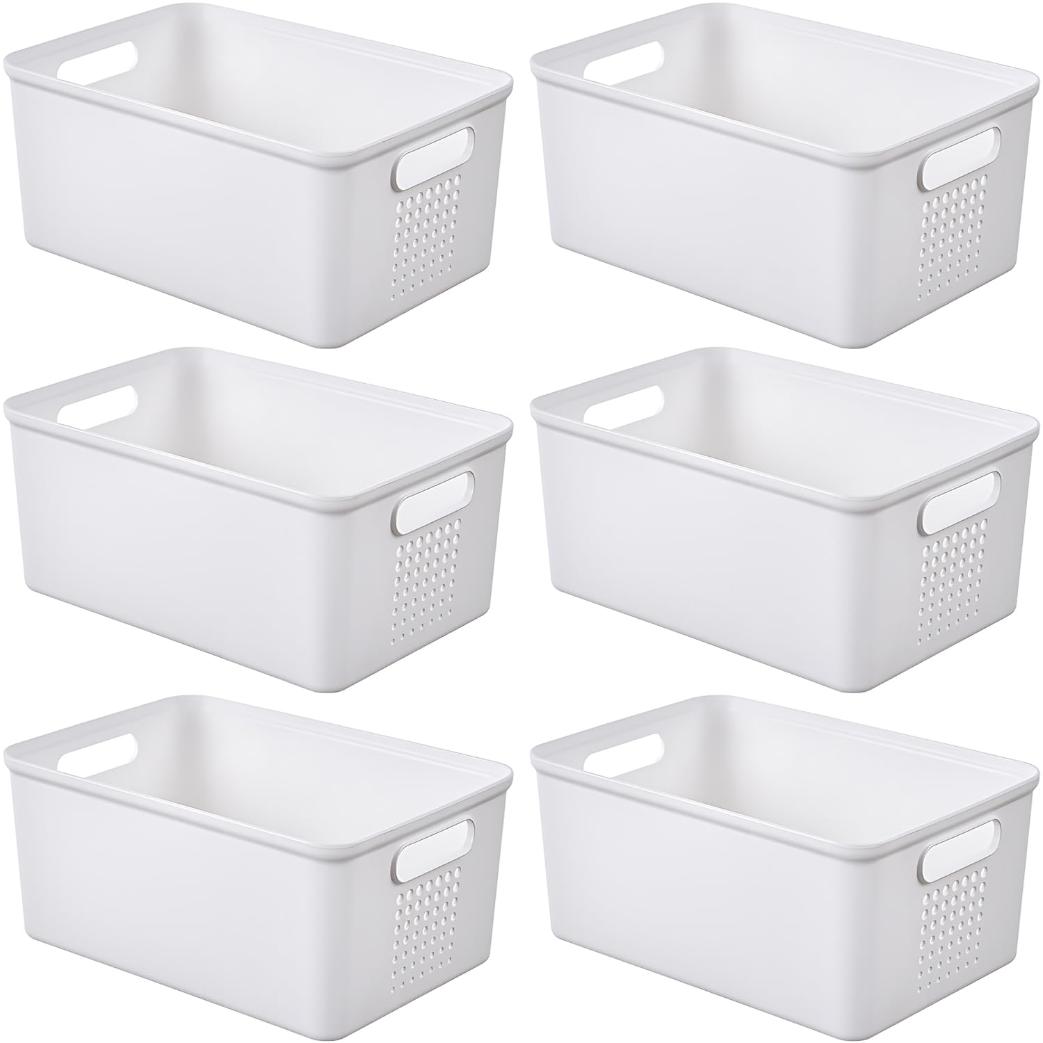 Mofeisor 6-Pack Cupboard Storage Organiser, Bathroom Organiser Storage ...