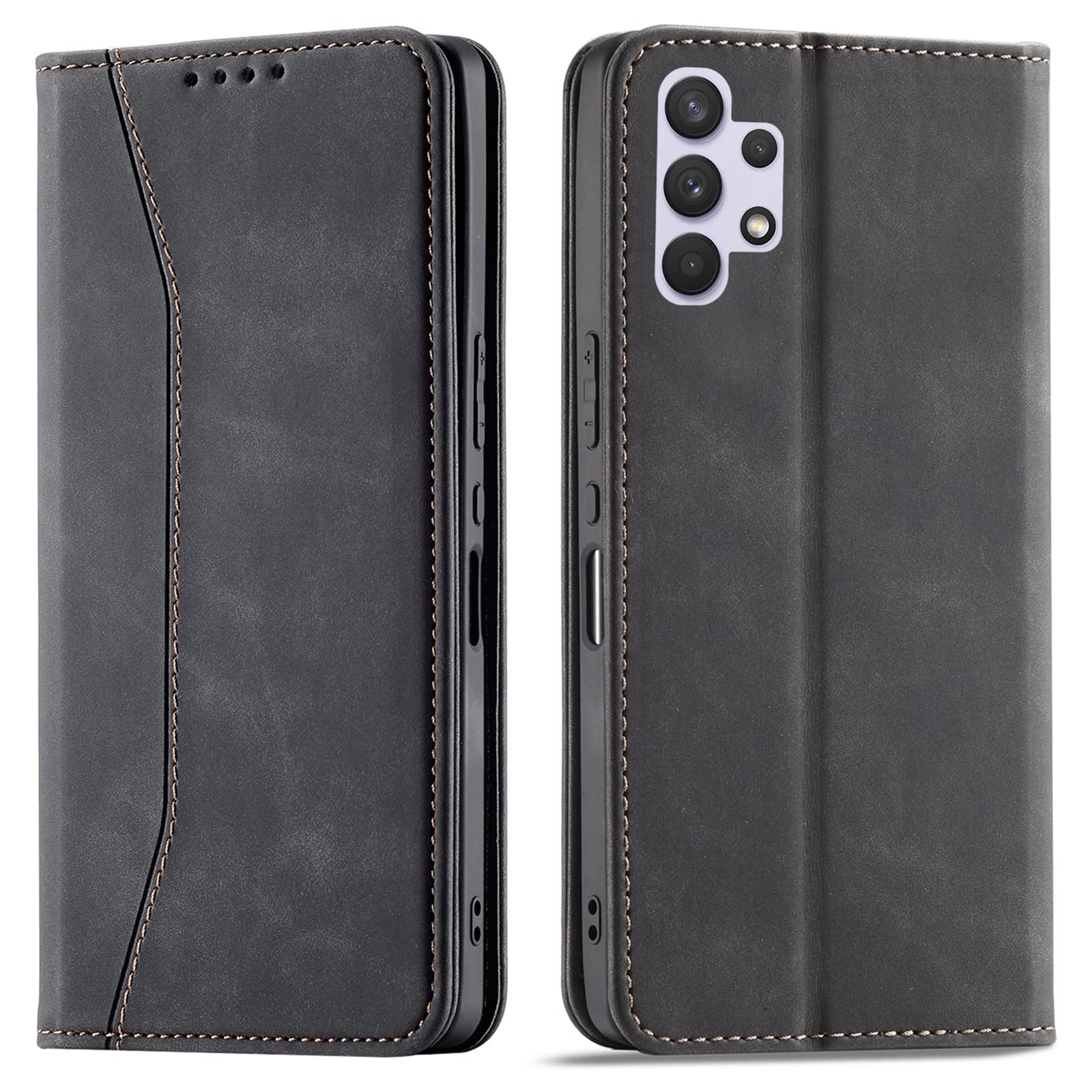 OKZone Compatible with Samsung Galaxy A32 4G Case, Magnetic Leather ...