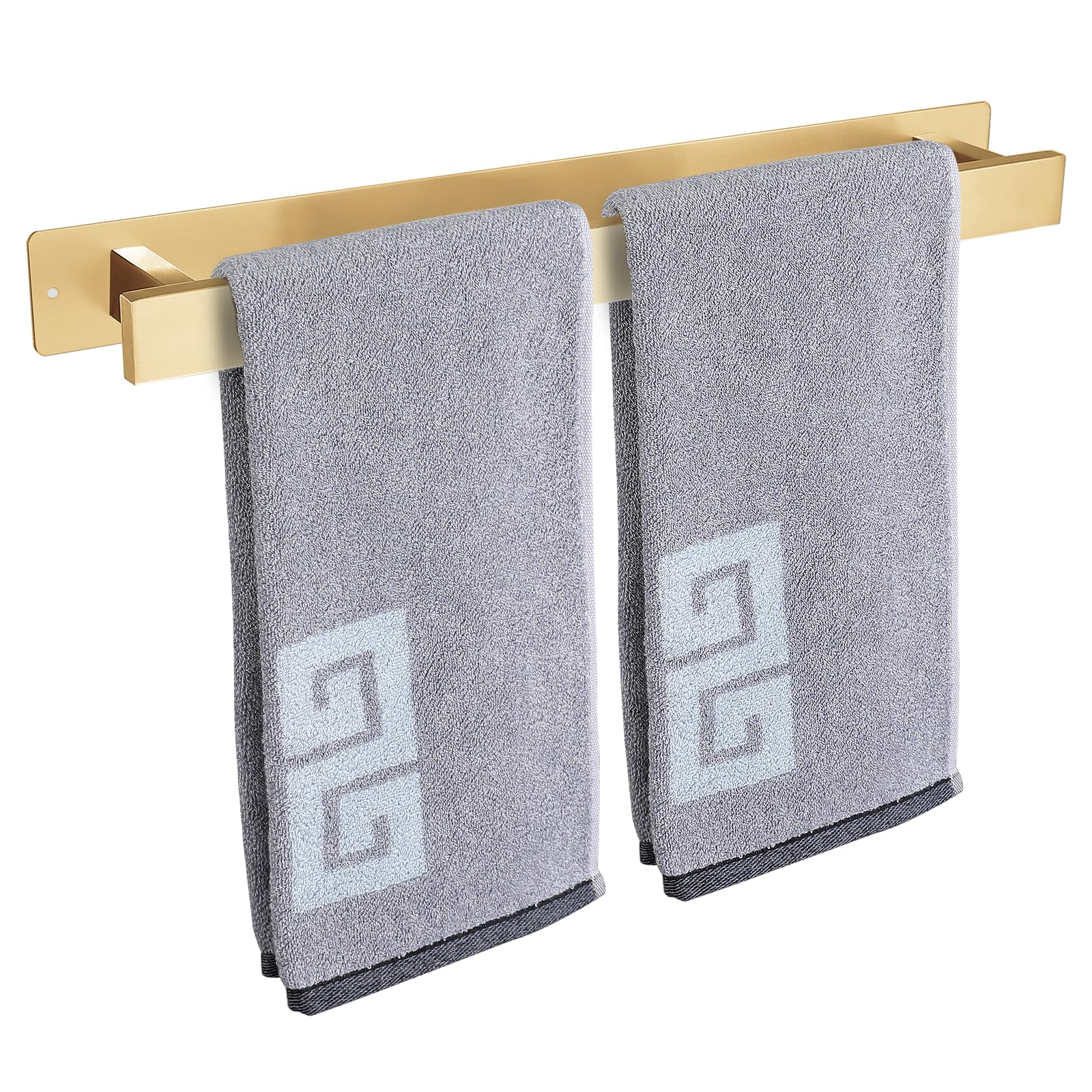 Bathroom Towel Rail, Towel Bar, Self-Adhesive or Screw Mounting ...