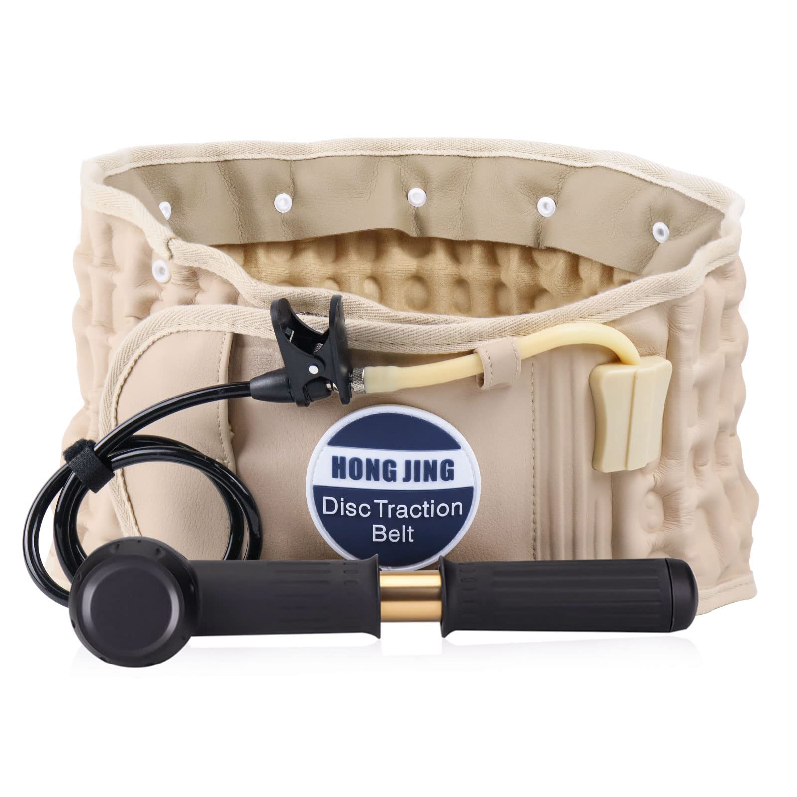 HONGJING Decompression Back Belt Lumbar Support Inflatable for Back ...