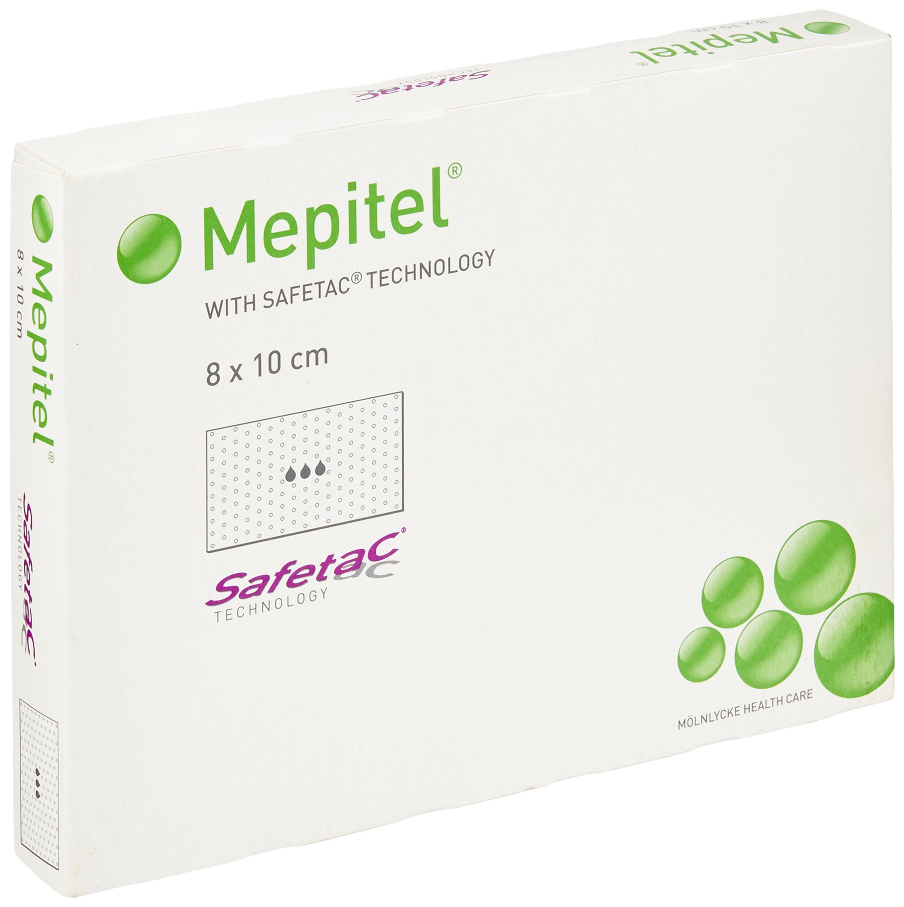 Mepitel 290700 Wound Contact Layer Silicone Dressing, 8 cm x 10 cm ...