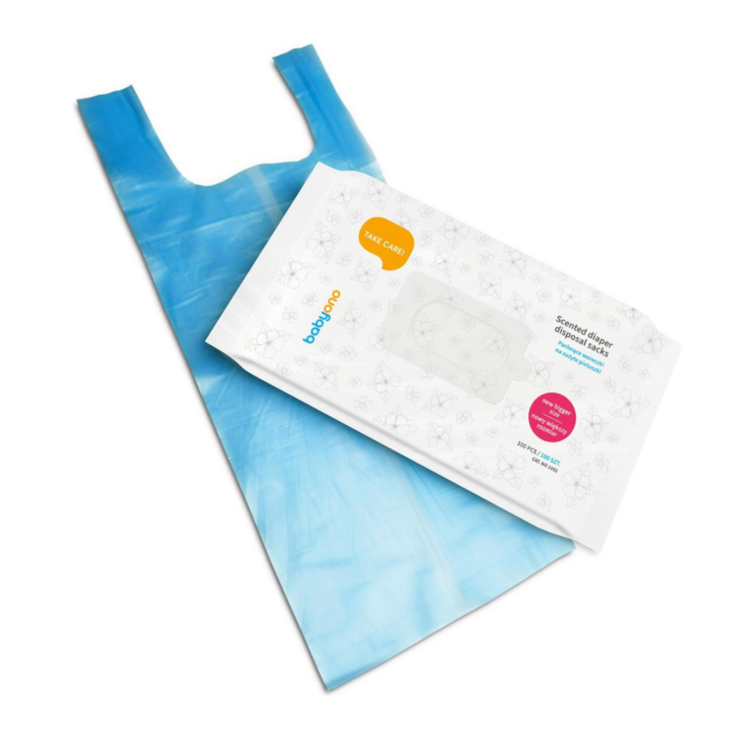 Scented Disposable Baby Nappy Diaper Sacks Hygienic Fragranced Tie ...