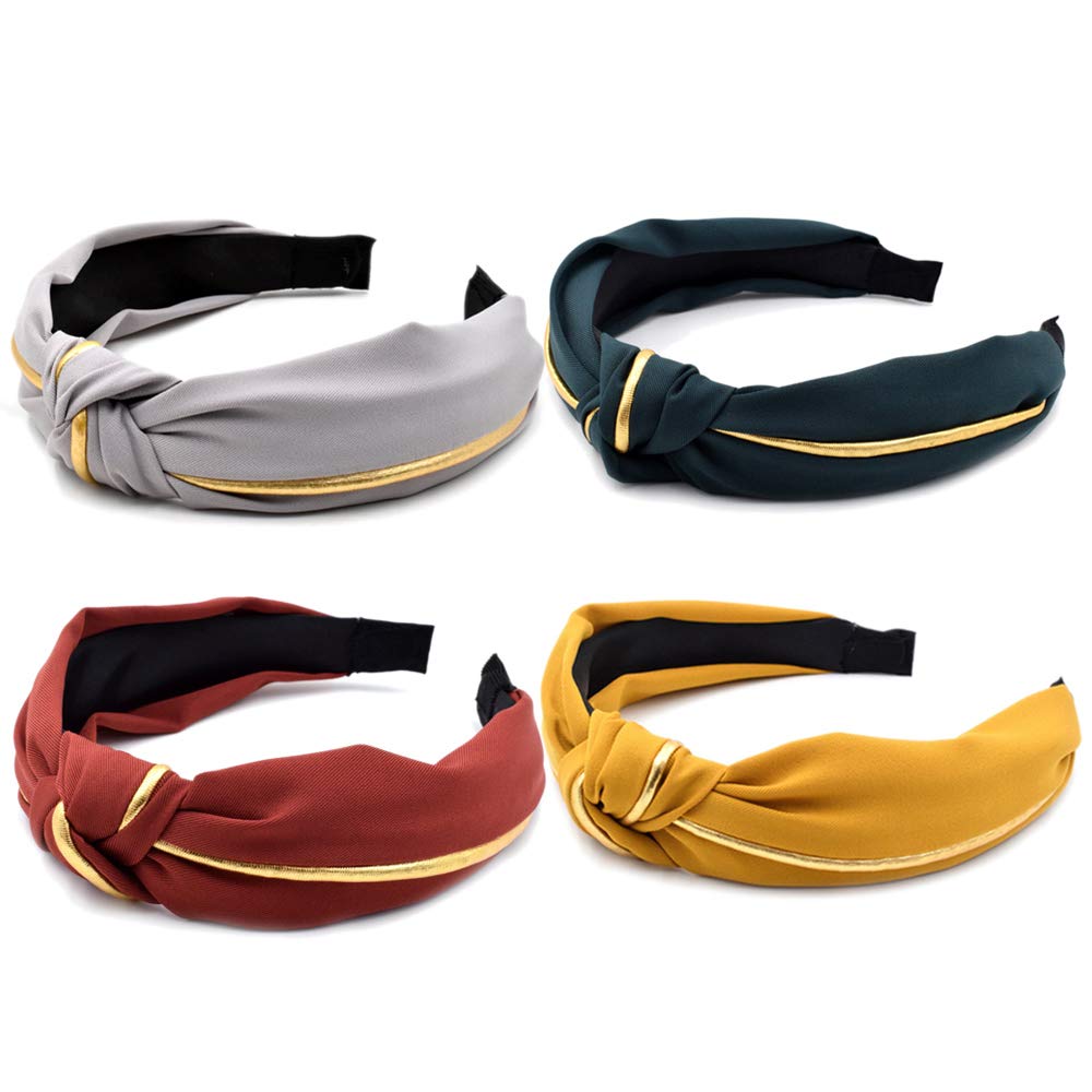 Women's Headbands Vintage Printed Hair Band for Women Elastic hair ...