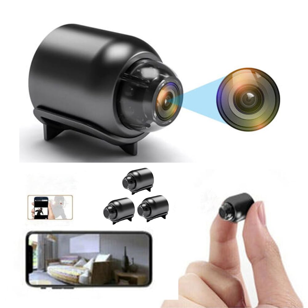 BSLVWG Mini Spy Camera,1080P WiFi Hidden Camera Wireless Secret ...