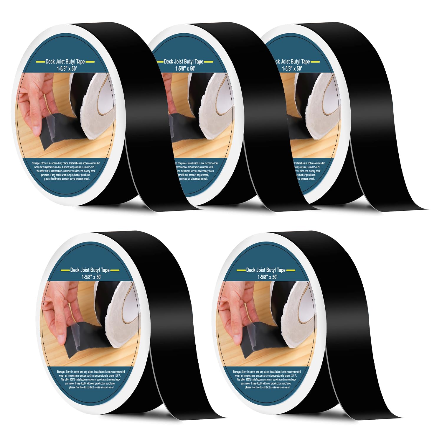 Eazy2hD Joist Tape 4.3CM x 15.2M for Flashing Decking Joists ...