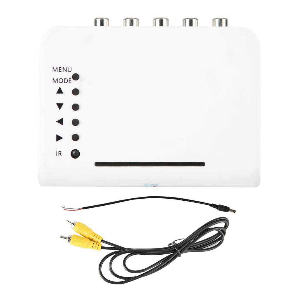 Video Splitter, CCTV Video Quad Splitter Switcher Camera Processor ...