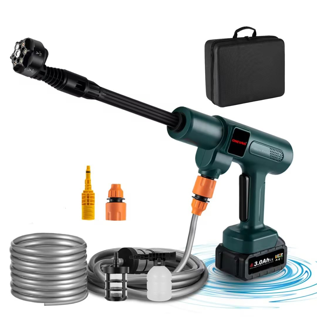 Cordless Pressure Washer Portable Jet Wash - for Makita Power Washers ...