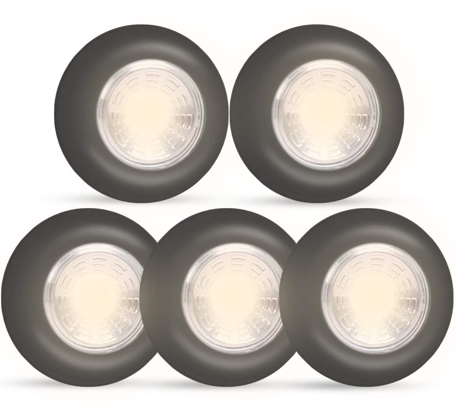 Dream Master 5 Pack LED Battery-Powered Wireless Touch Night Lights ...