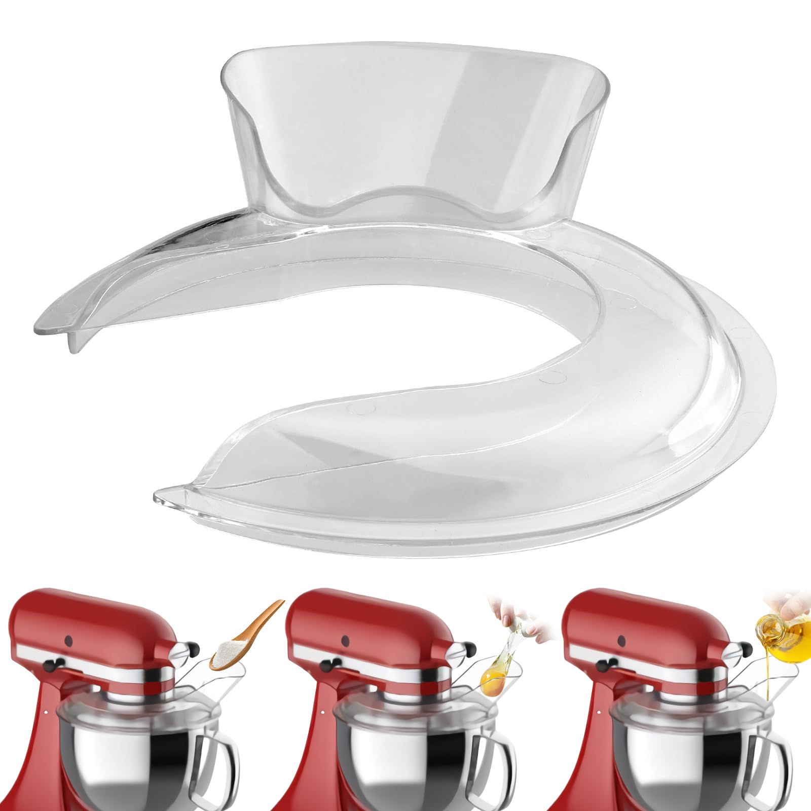 HOMGEN Pouring Shield for KitchenAid 4.8l Pouring Shield Secure Fit ...