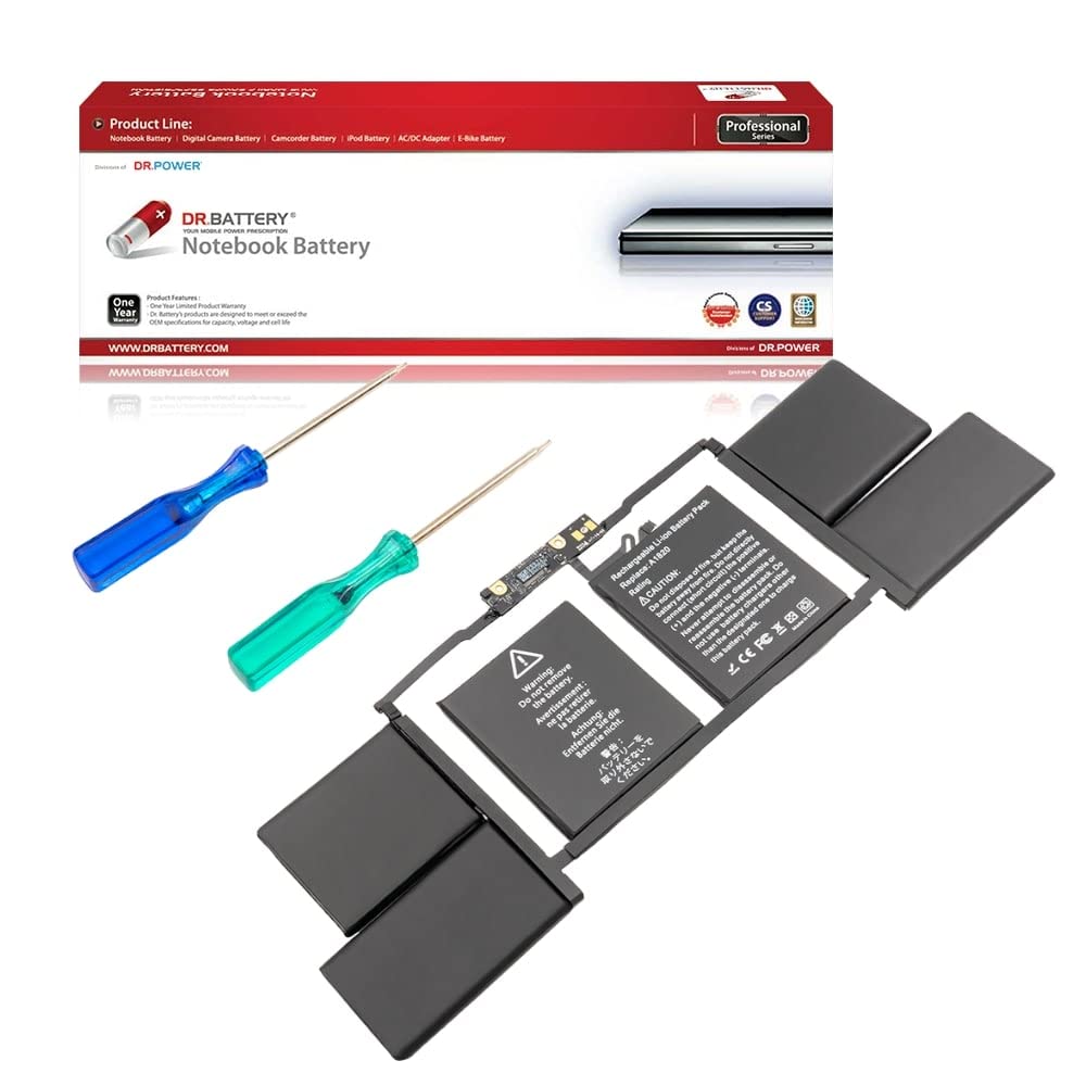DR BATTERY Replacement Battery A1820 for Apple A1707 MacBook Pro 15 ...