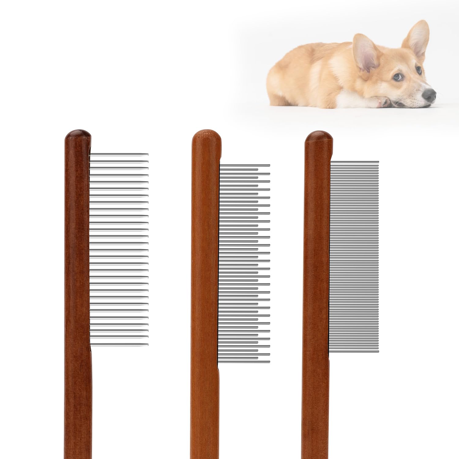 Mixed Box of Pet Supplies including 3pcs Grooming Comb for Pets, Solid ...