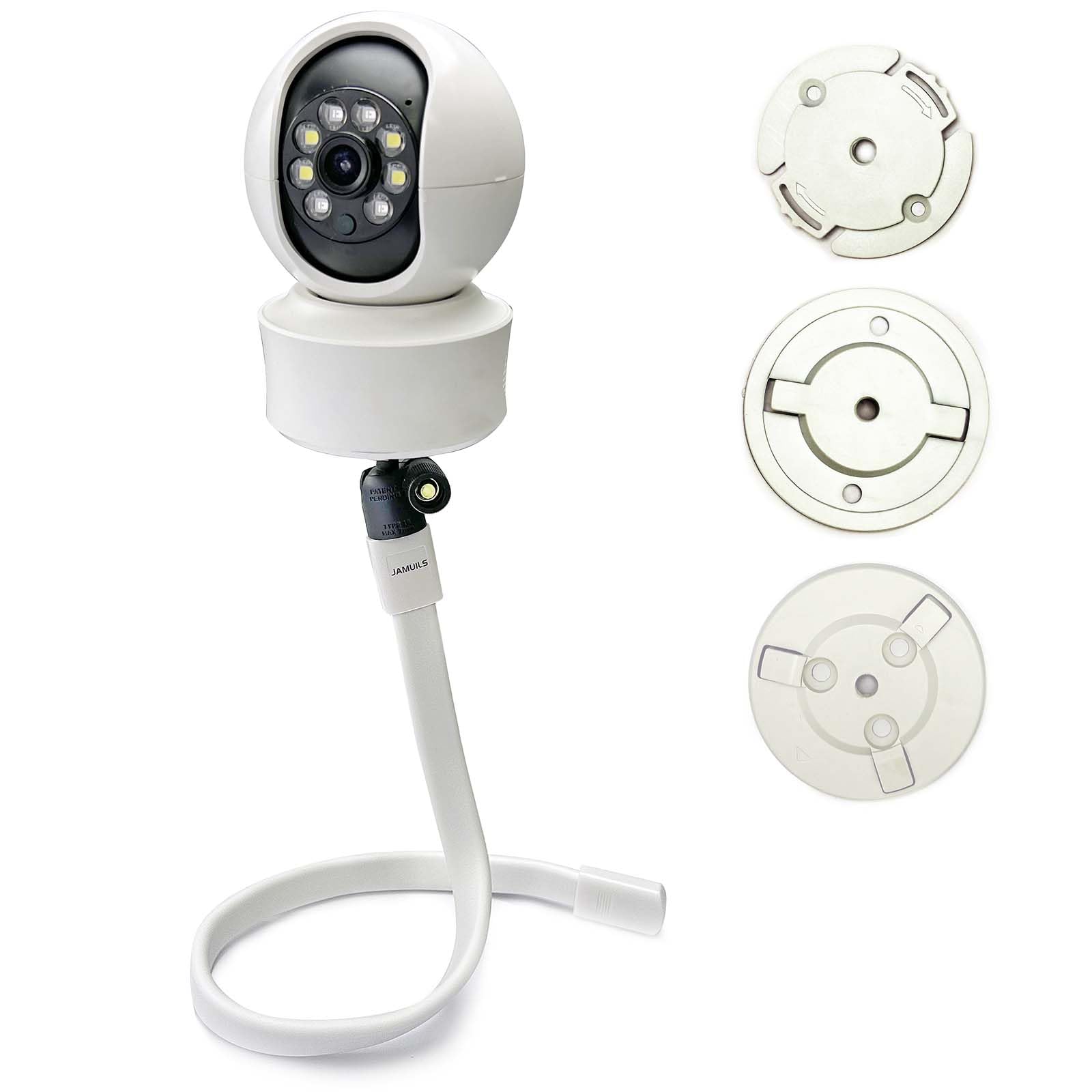 JAMUILS Universal Flexible Twist Baby Video Monitor Mount, Flexible ...
