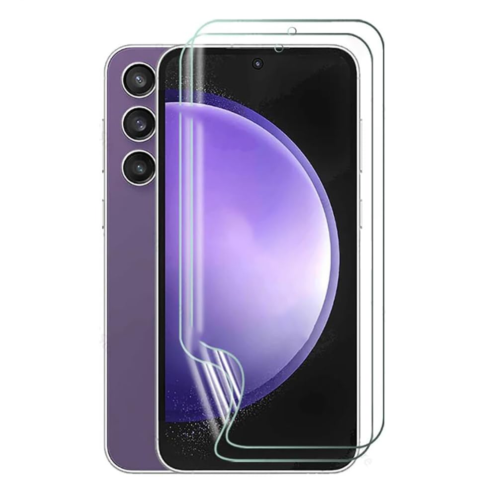 Foebxxs [2 Pack] Hydrogel Screen Protector for Samsung Galaxy S23 ...