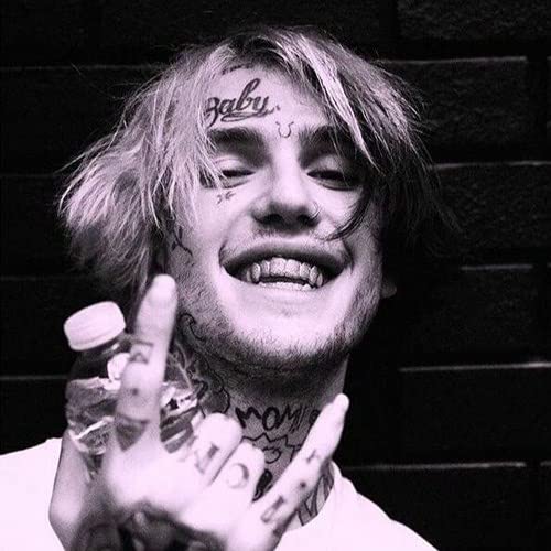Blue Throat Trident Collection American Rapper Emo Lil Peep Poster ...