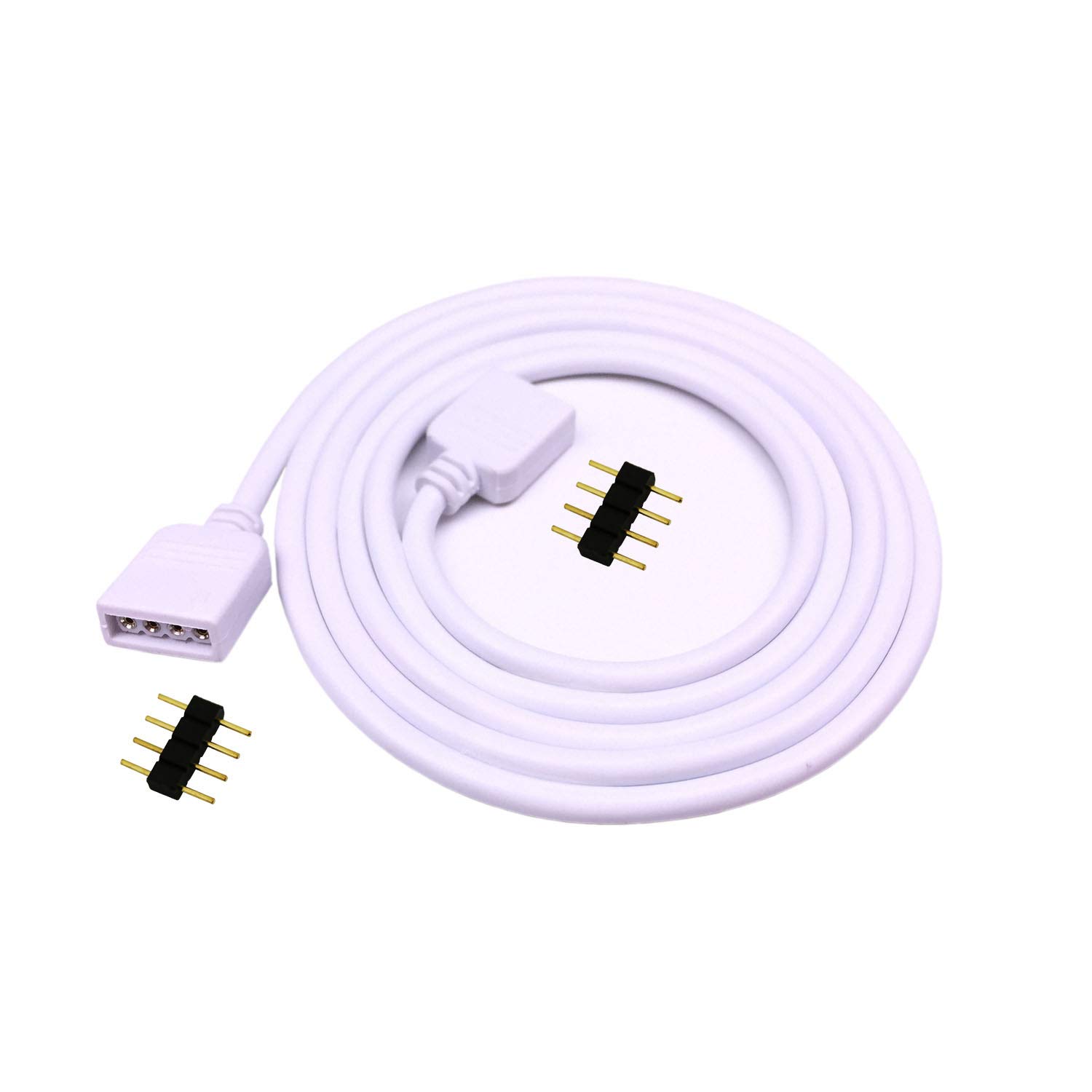 LitaElek 5m 16.4ft RGB LED Strip Extension Cable 4 Pin LED Tape ...