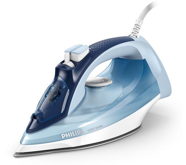 PHILIPS 5000 Series SteamGlide Plus DST5030/26 Steam Iron - Blue