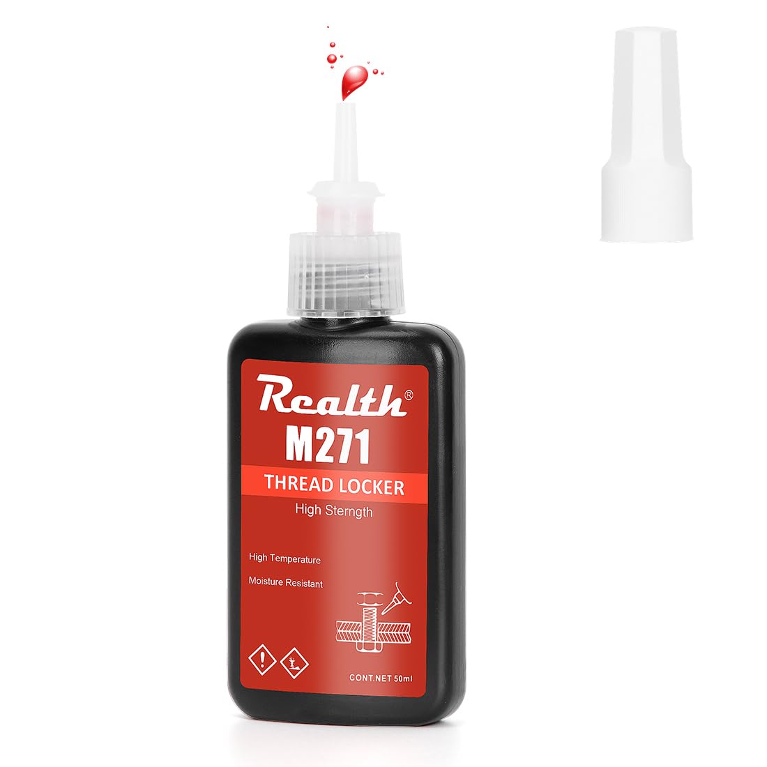 Realth Thread locker Red 50ml - High Strength Shock & Vibration ...