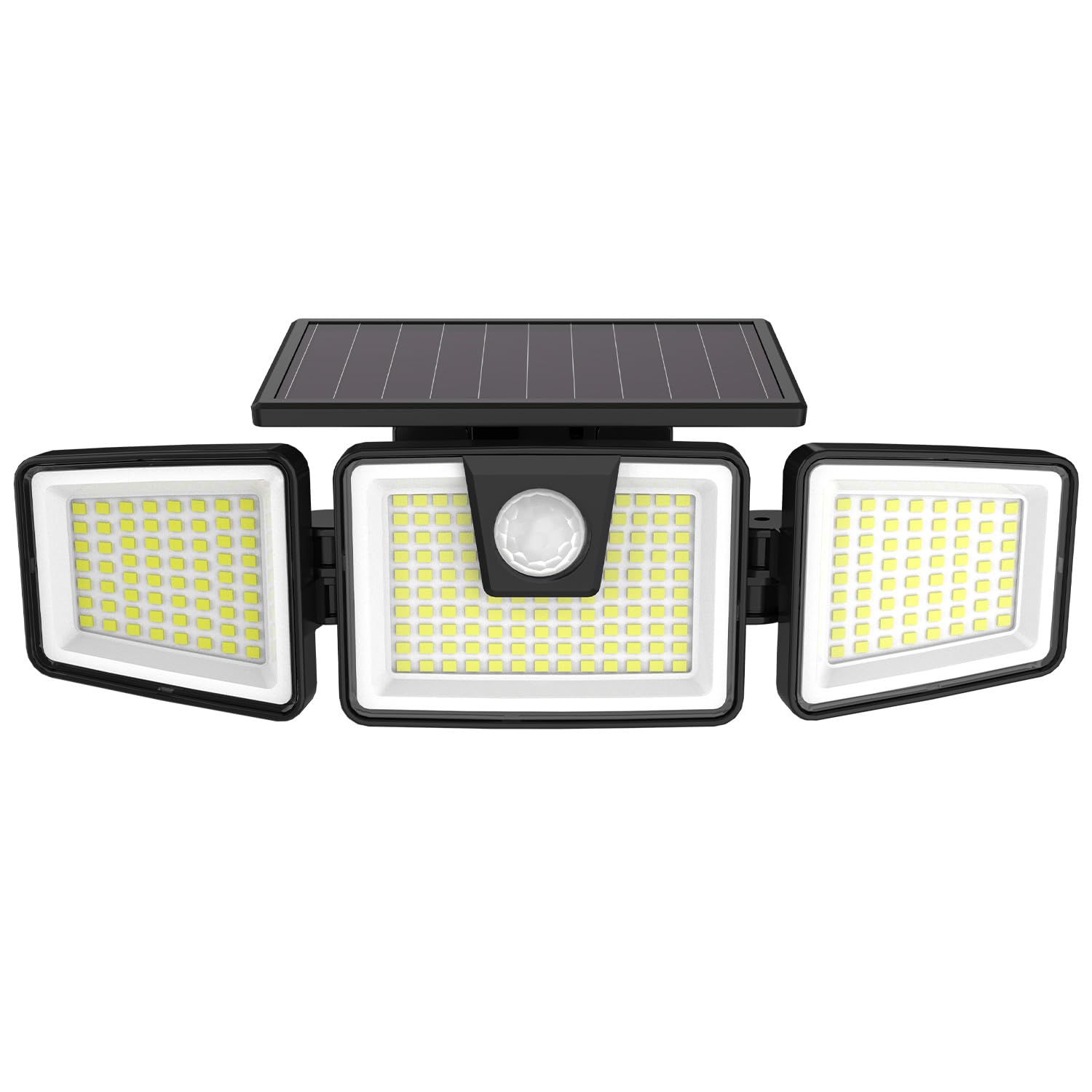 CLAONER Solar Lights Outdoor, Upgraded 233 LED Solar Motion Sensor ...