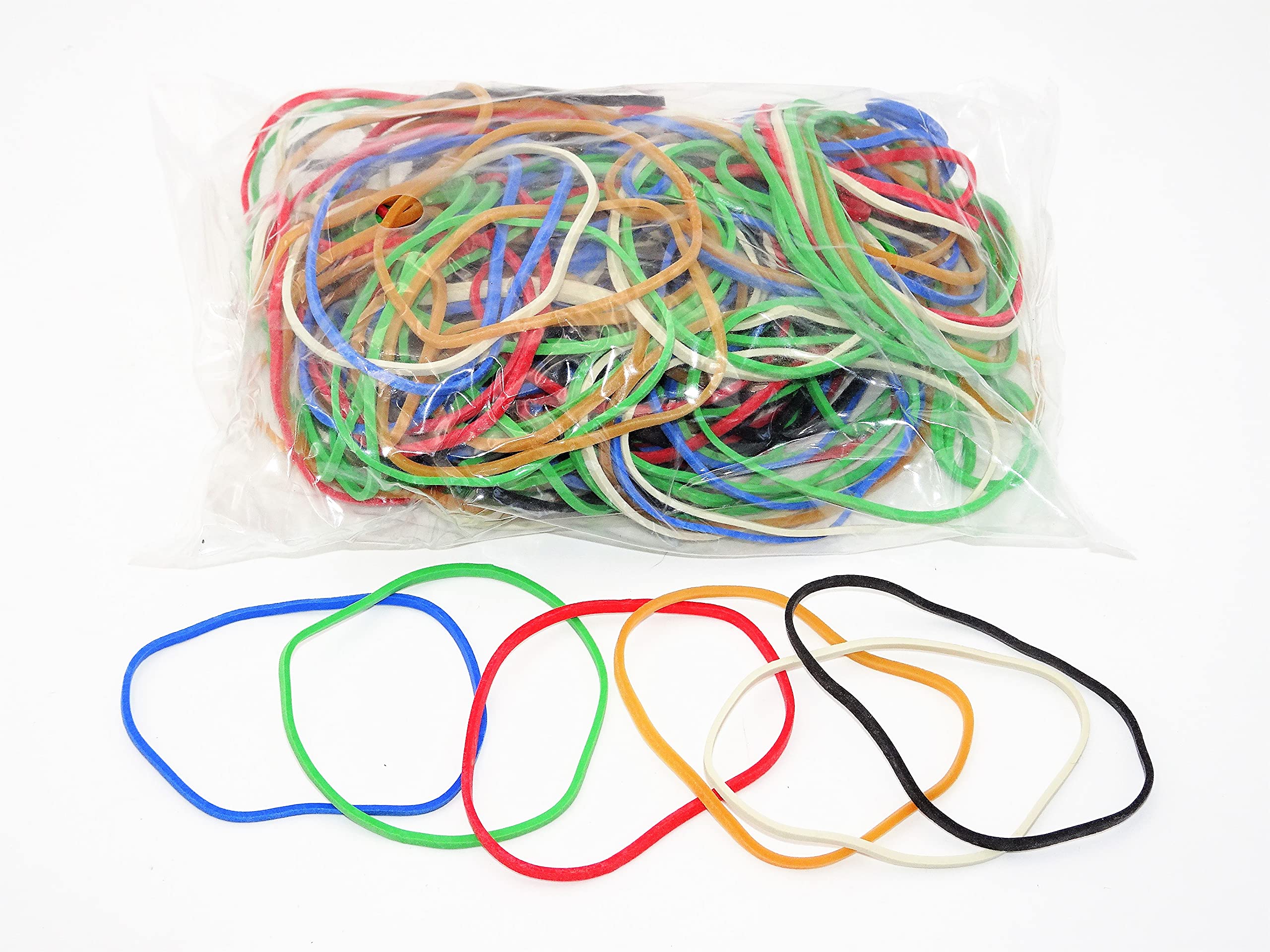Progom - 120 Rubber Bands - 80 (Diameter 50) mm x 1.7 mm ...