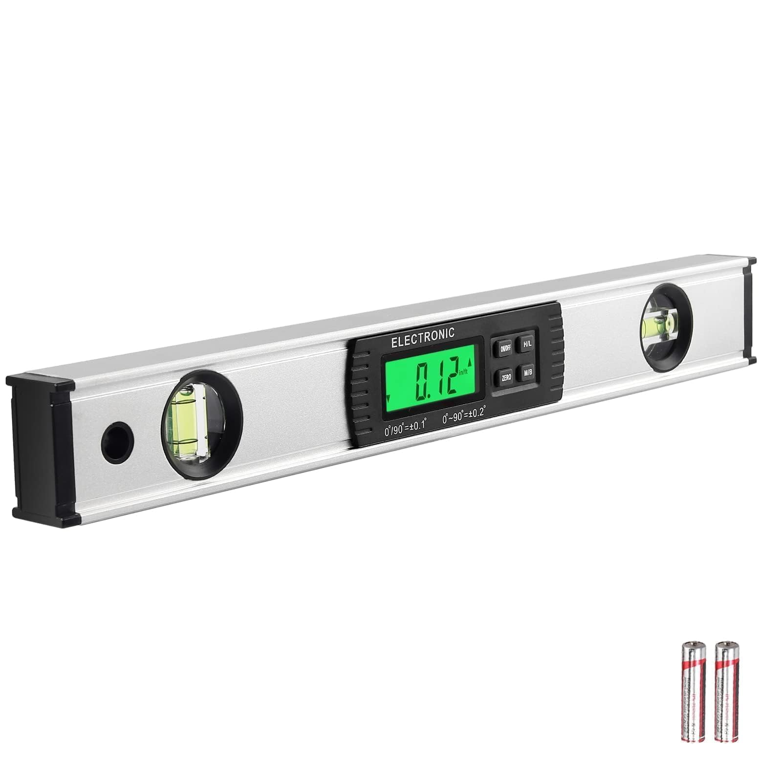 ALLmeter Digital Magnetic Level,Digital Spirit Level 16 inch 4 * 90°0 ...