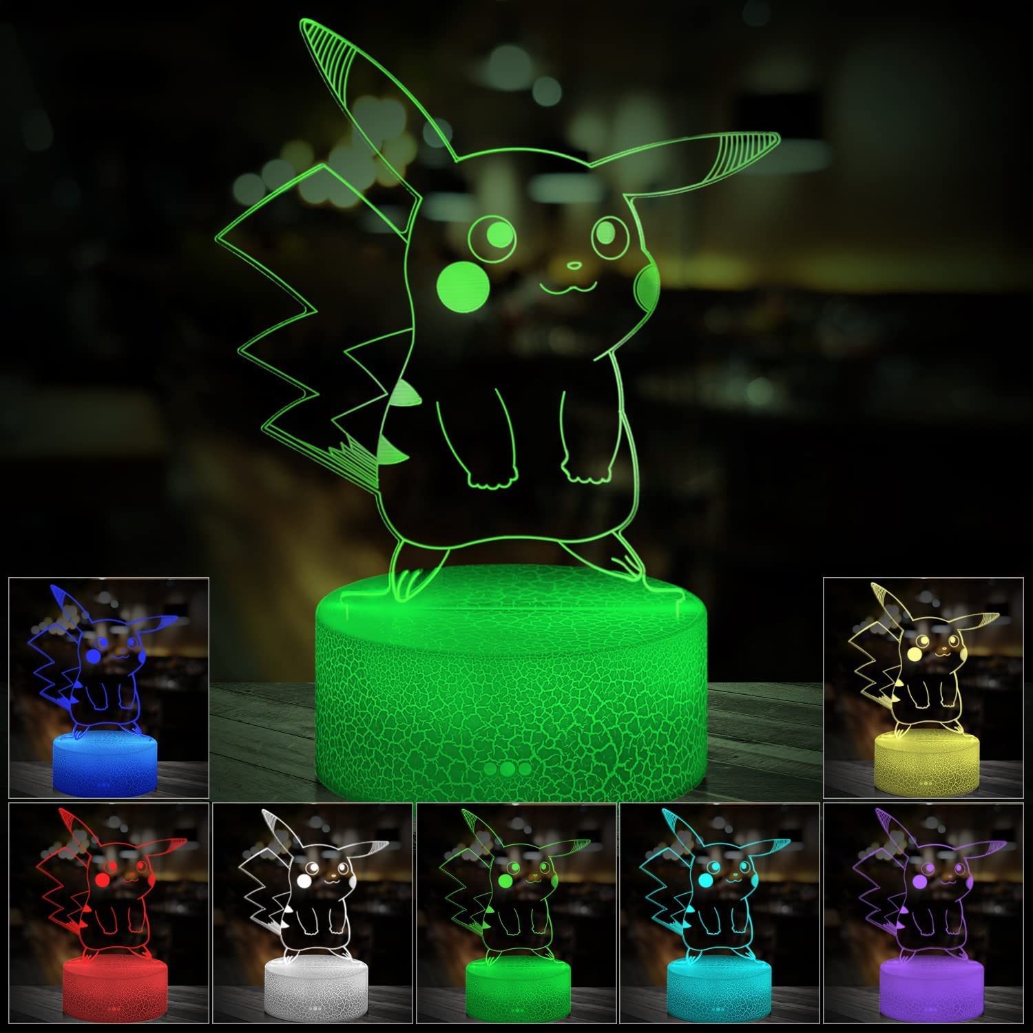 Mixed Box of Lighting including Bujingyun 3D Illusion LED Night Light,7 ...