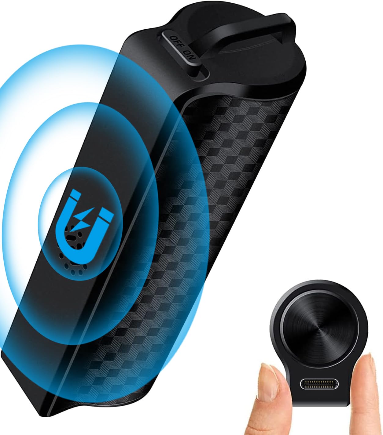 3072Kbps Magnetic Voice Recorder, 64G Audio Recording Device with ...