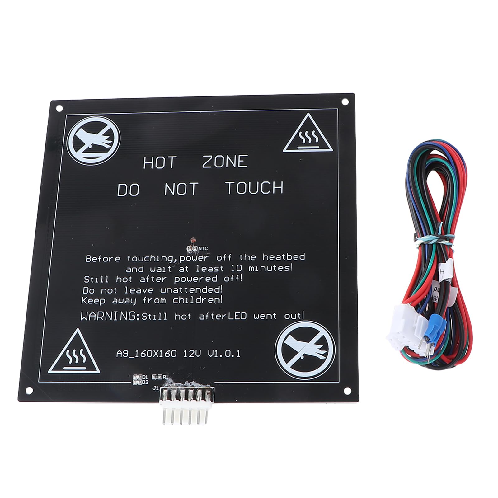 ULTECHNOVO 3D Heatbed Platform, Universal Aluminum Substrate Heat Bed ...