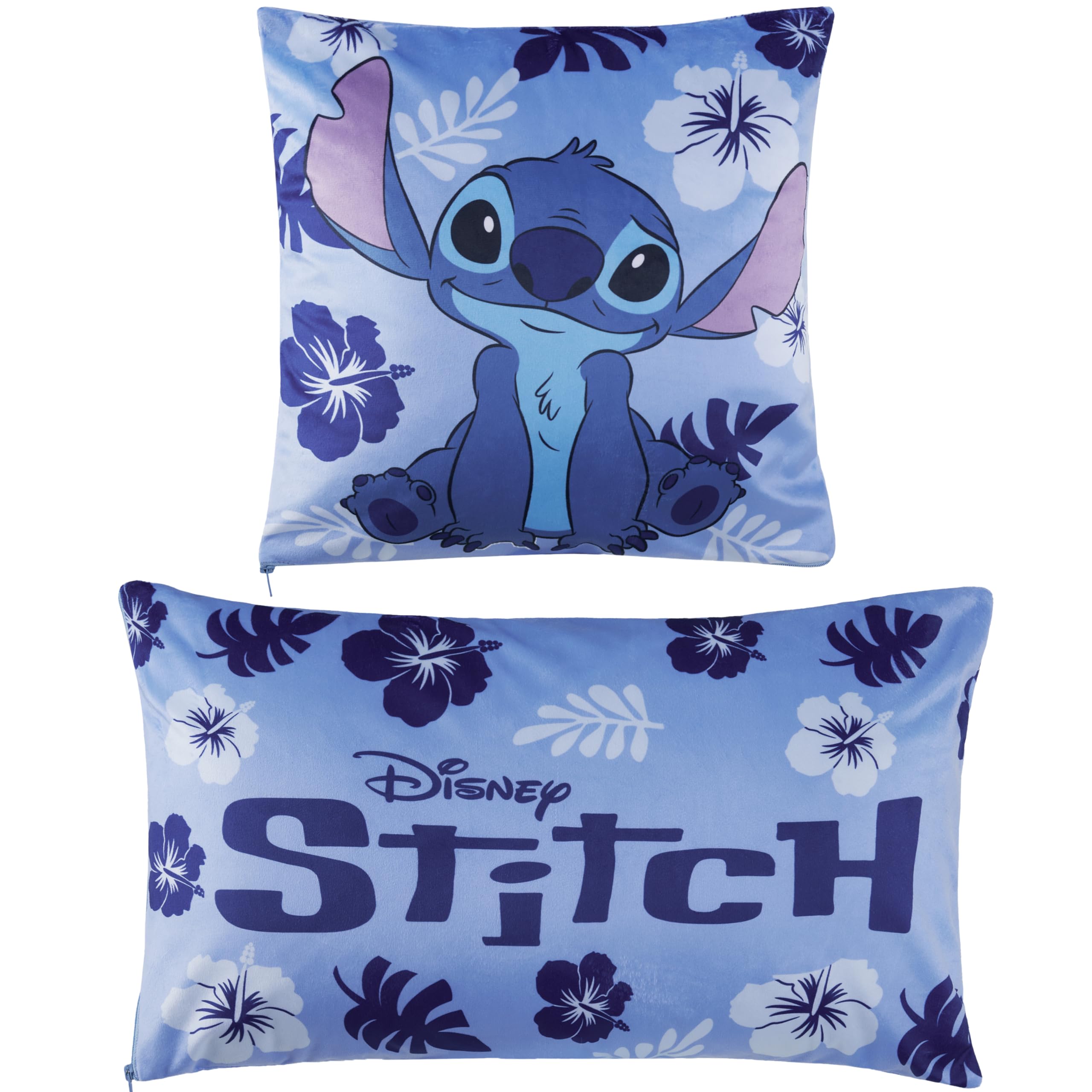Disney Stitch Cushion Covers - Set of 2 Home Decor 50 x 30cm and 35 x ...