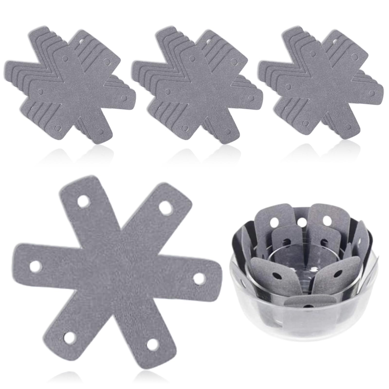 Pot Pan Protectors Separator Pads, 15pcs Small Divider Mat for Stacking ...