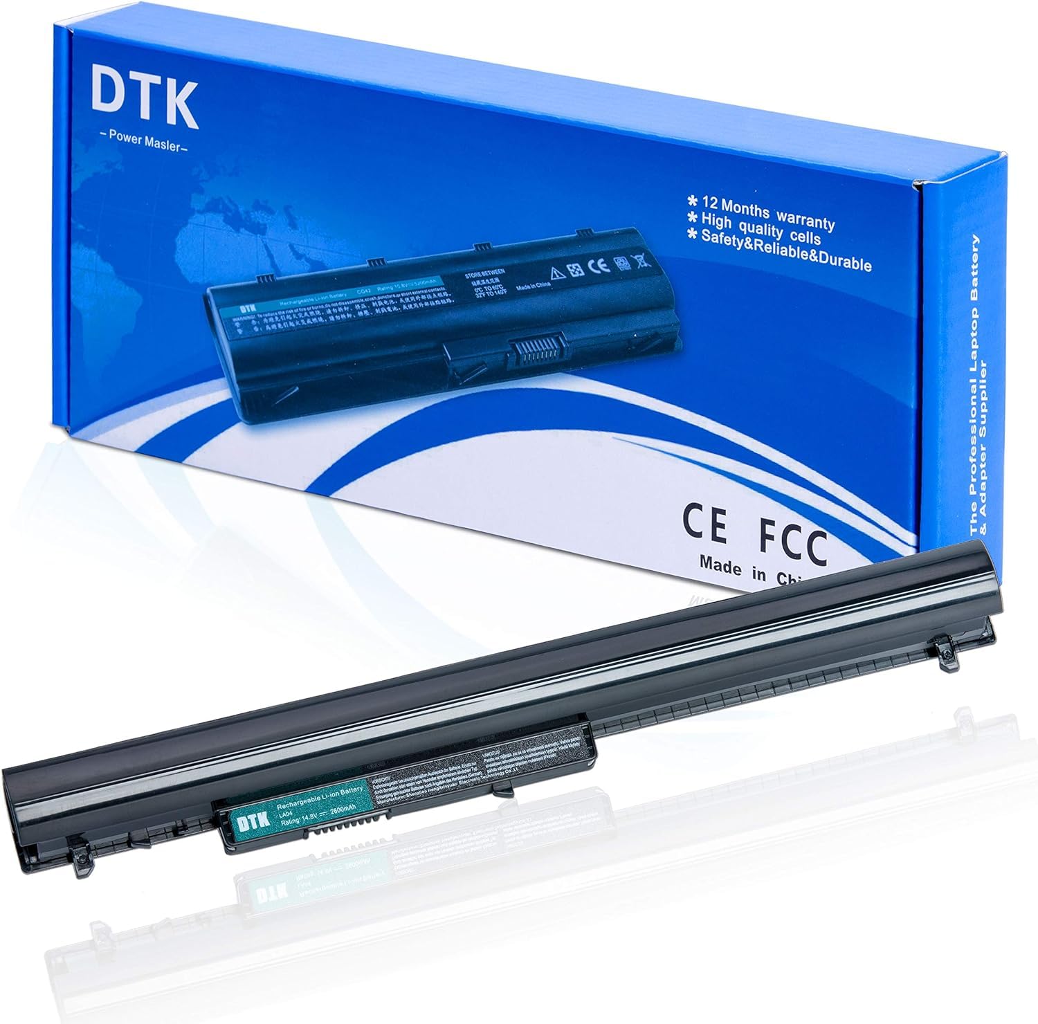 DTK Laptop Battery for HP LA04 LA04DF Pavilion 14 15 248 G1 340 G1 350 ...